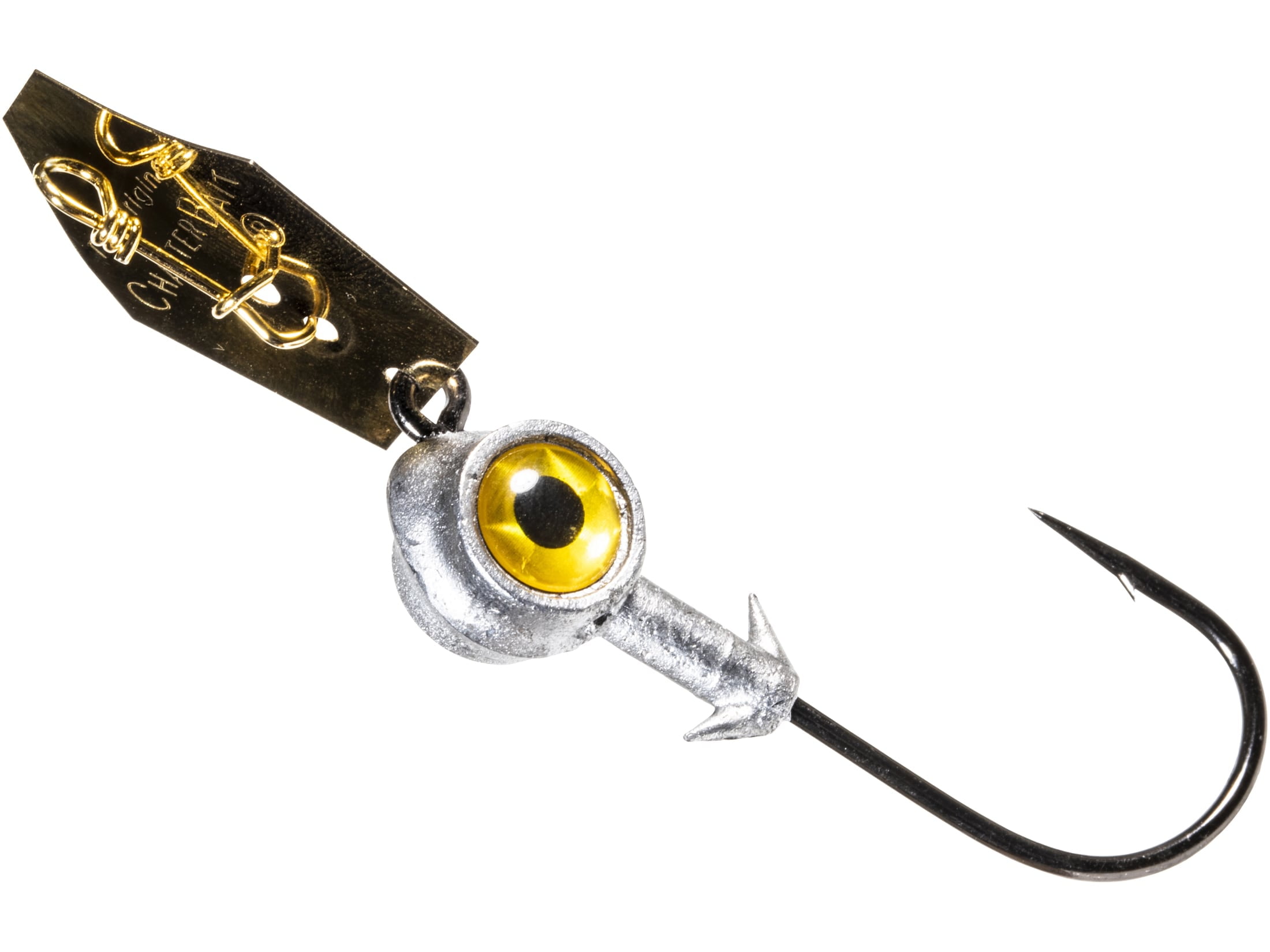 Z-Man Eye Strike Chatterbait 5/0 Bladed Jig Gold 1/2 oz - Walmart.com