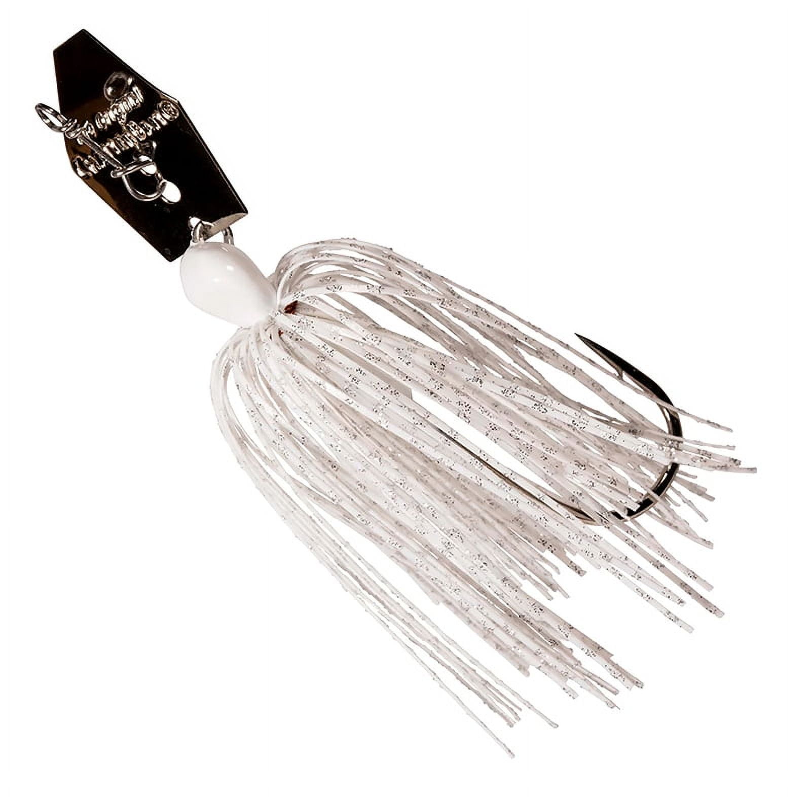 Z-Man CBEV12-01 Chatterbait Elite EVO White 1/2oz Jig Fishing Lure ...