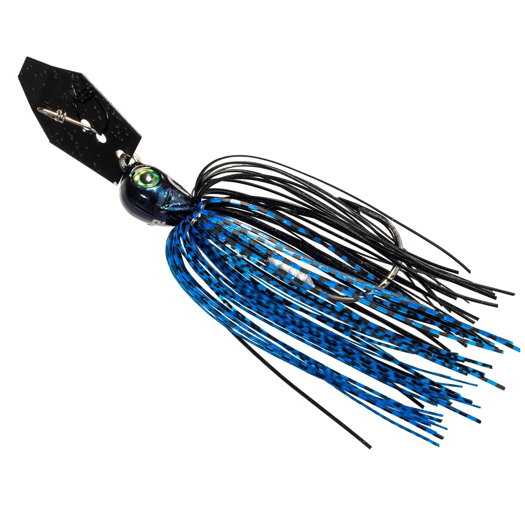 Z-Man CBEV12-03 ChatterBait Elite Evo, 1/2 oz, Black/Blue C30 - Walmart.com