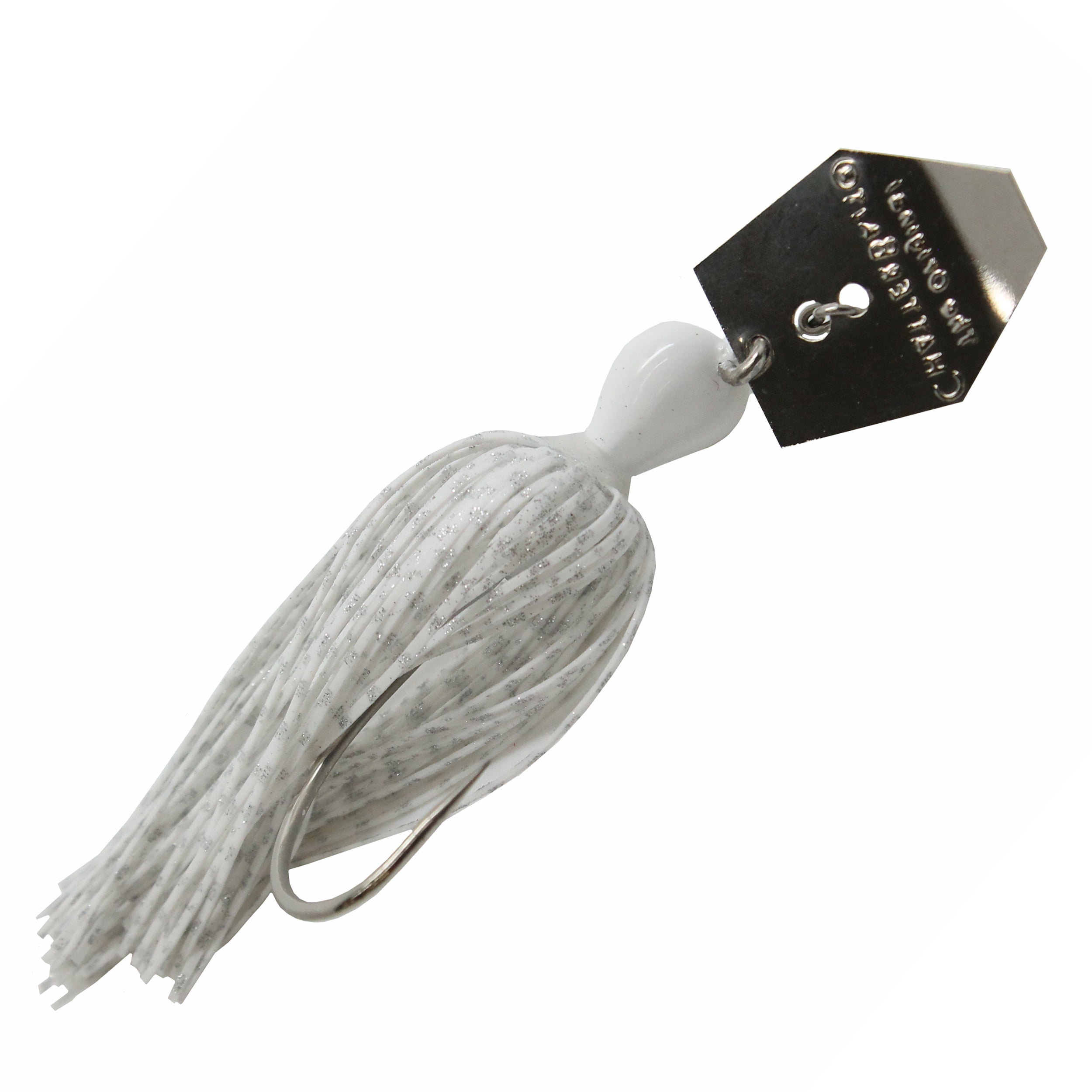 Z-Man ChatterBait Chatter Bait Original Lures, 1/4 oz White - Walmart.com