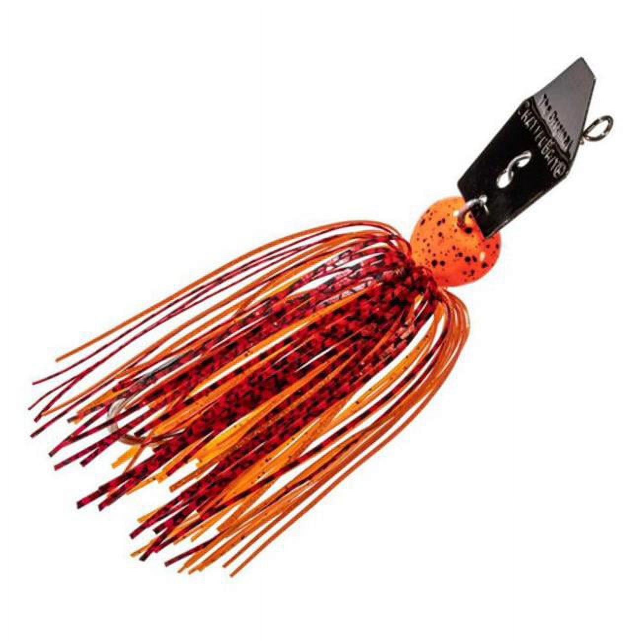 Z Man Chatterbait Elite Bladed Skirted Swim Jig Lure 3/8oz Fire Craw ...