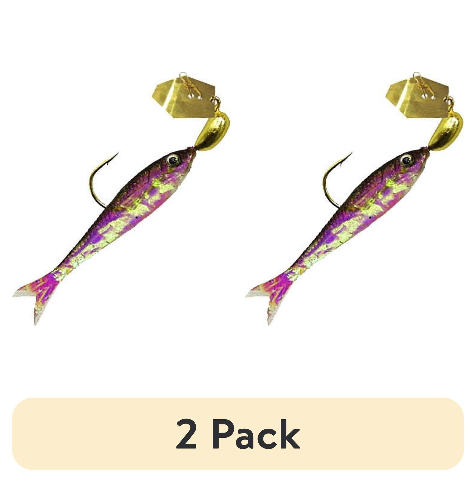 (2 pack) Z-Man Chatterbait Flashback Mini 1/8oz Gold/Black - Walmart.com