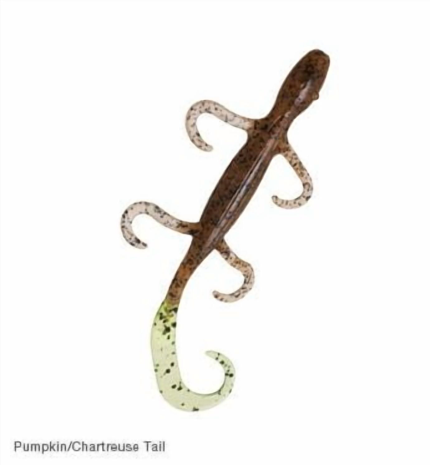 Z-Man Fishing Lure LIZ6-48PK6 Lizardz 6" Pumpken Chartreuse 6 Per Pack - Walmart.com