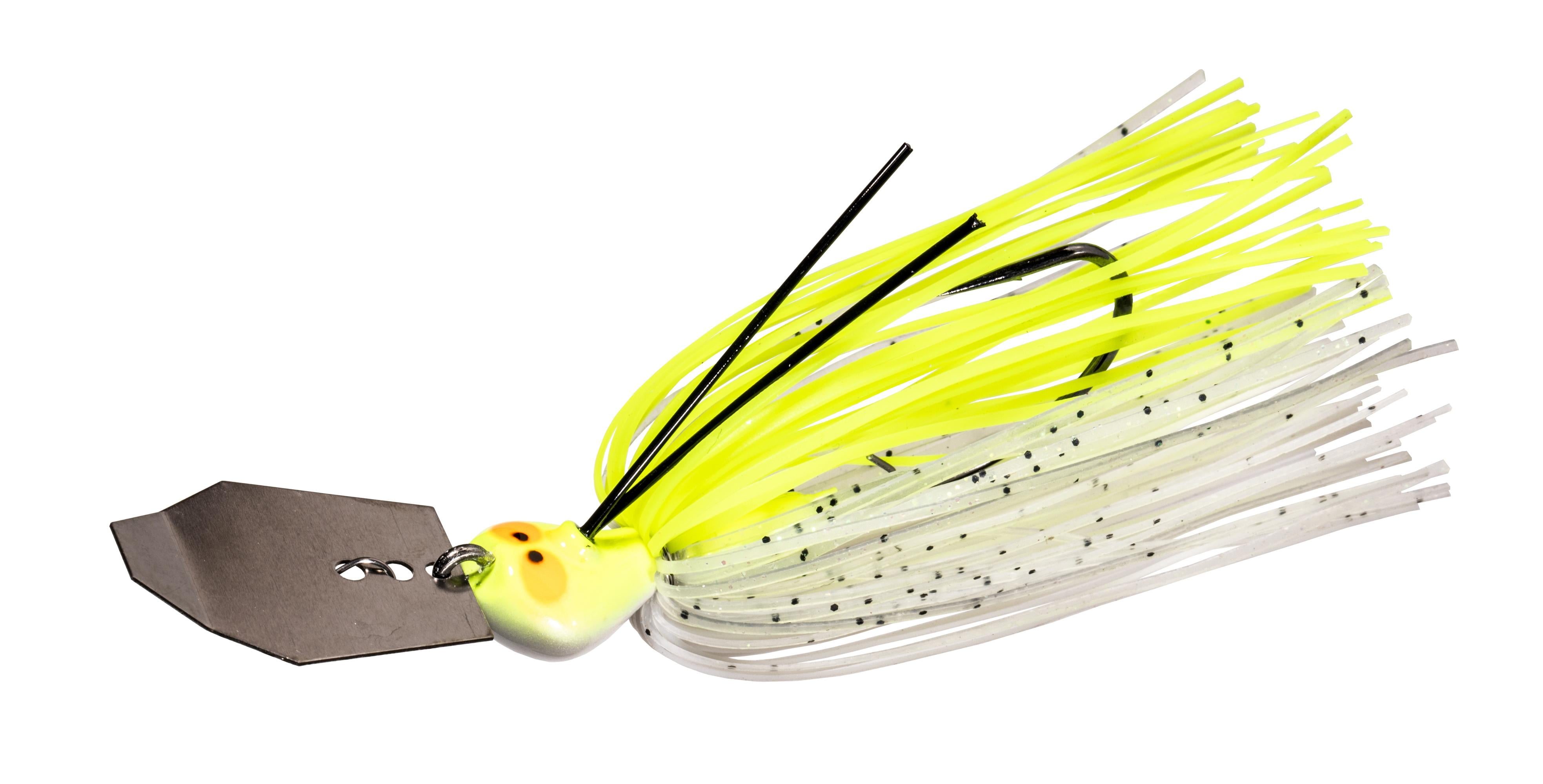 Z-Man CBCE12-06 CrossEyeZ Chatterbait 1/2 oz Chartreuse/White - Walmart.com