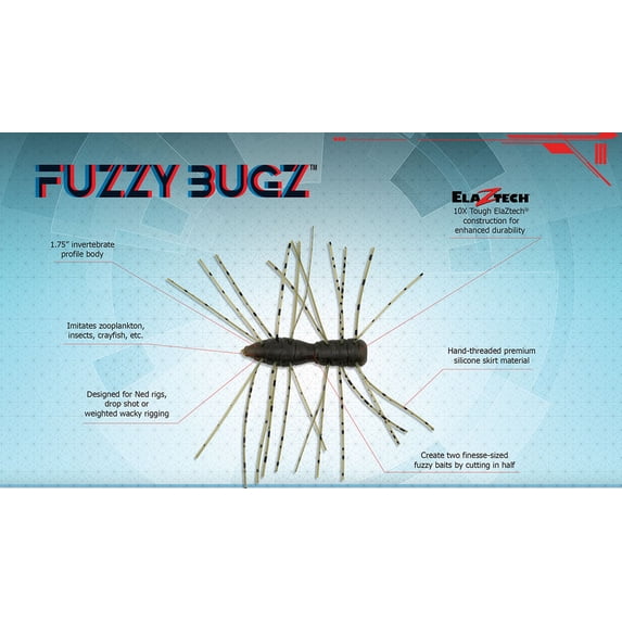 Z-Man Fuzzy Bugz 1.75'' Coppertreuse 4 Pack - Walmart.com