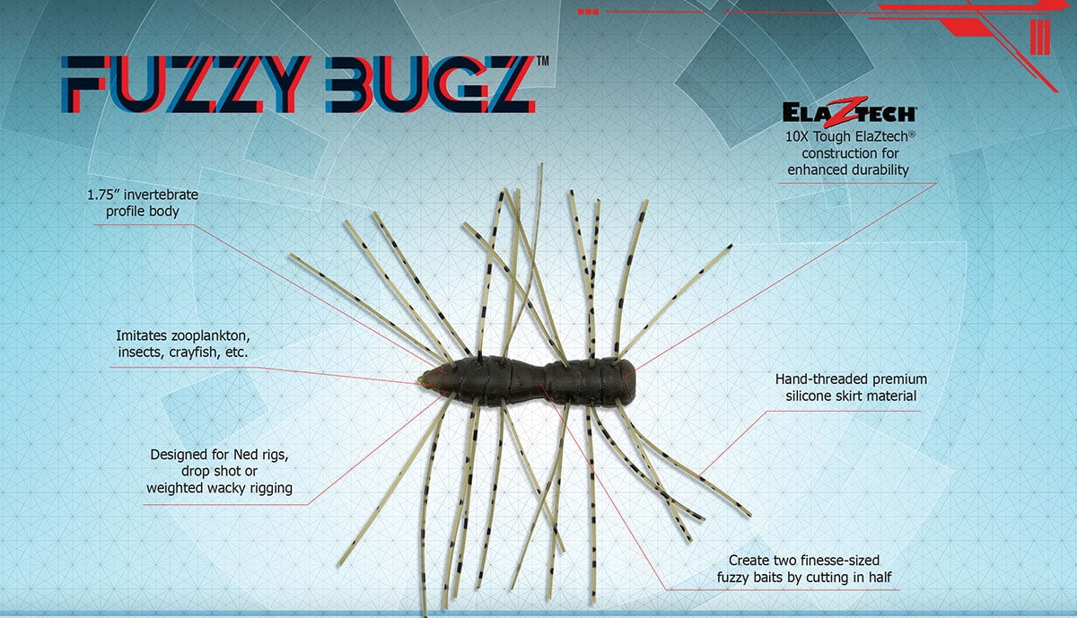 Z-Man Fuzzy Bugz 1.75'' Green Pumpkin Goby 4 pk - Walmart.com