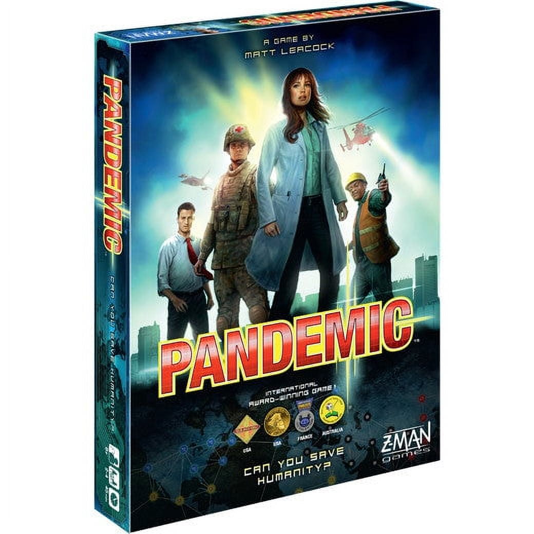 Z-Man Games Pandemic Board Game - Walmart.com