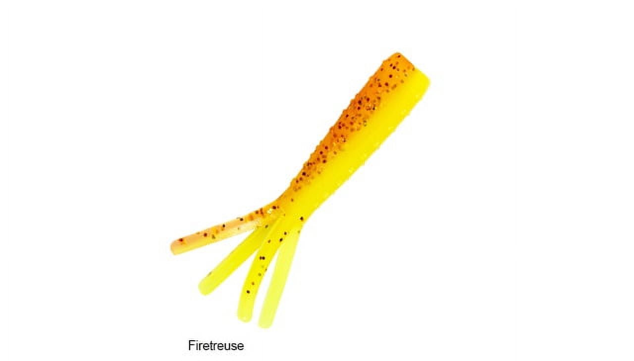 Z-Man MTIC-380PK8 Tiny TicklerZ Firetruese 1.75" 8 Pack Micro Finesse Bait - Walmart.com