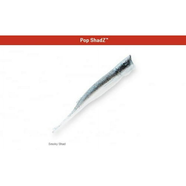 Z-Man Pop Shadz - SMOKY SHAD (5) Multi-Colored - Walmart.com