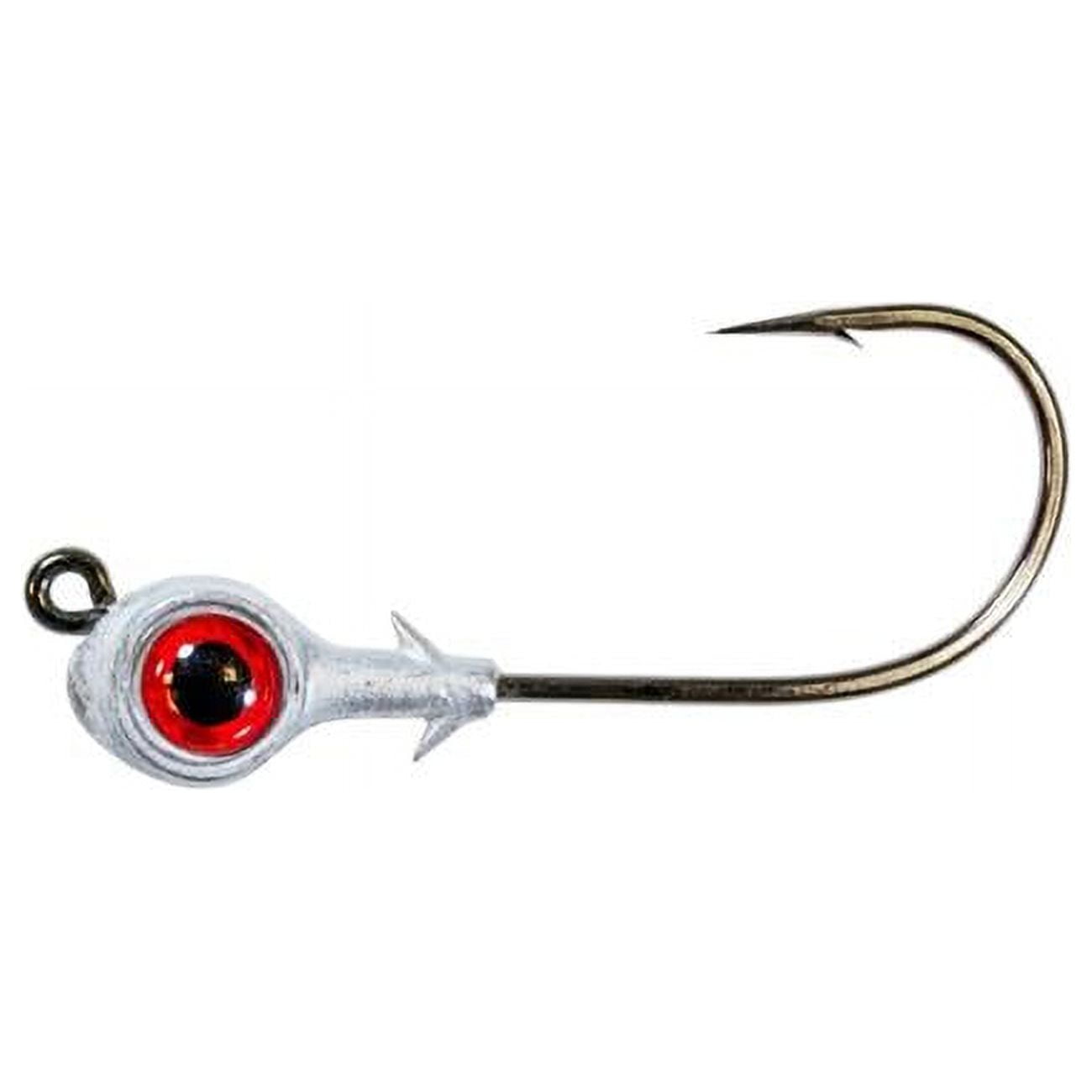Z Man Redfish Eye Jighead 1/4oz Red 3pk - Walmart.com