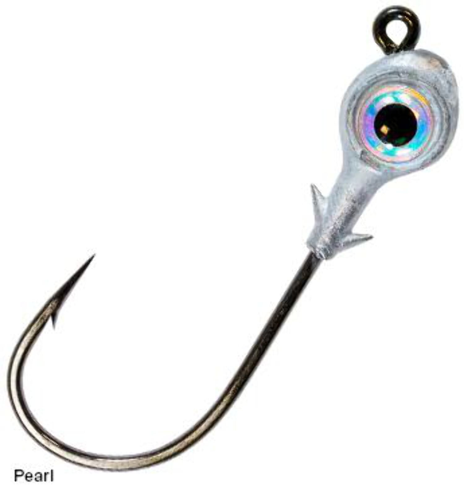 Z Man Redfish Eye Jighead 1/8oz Pearl 3pk - Walmart.com