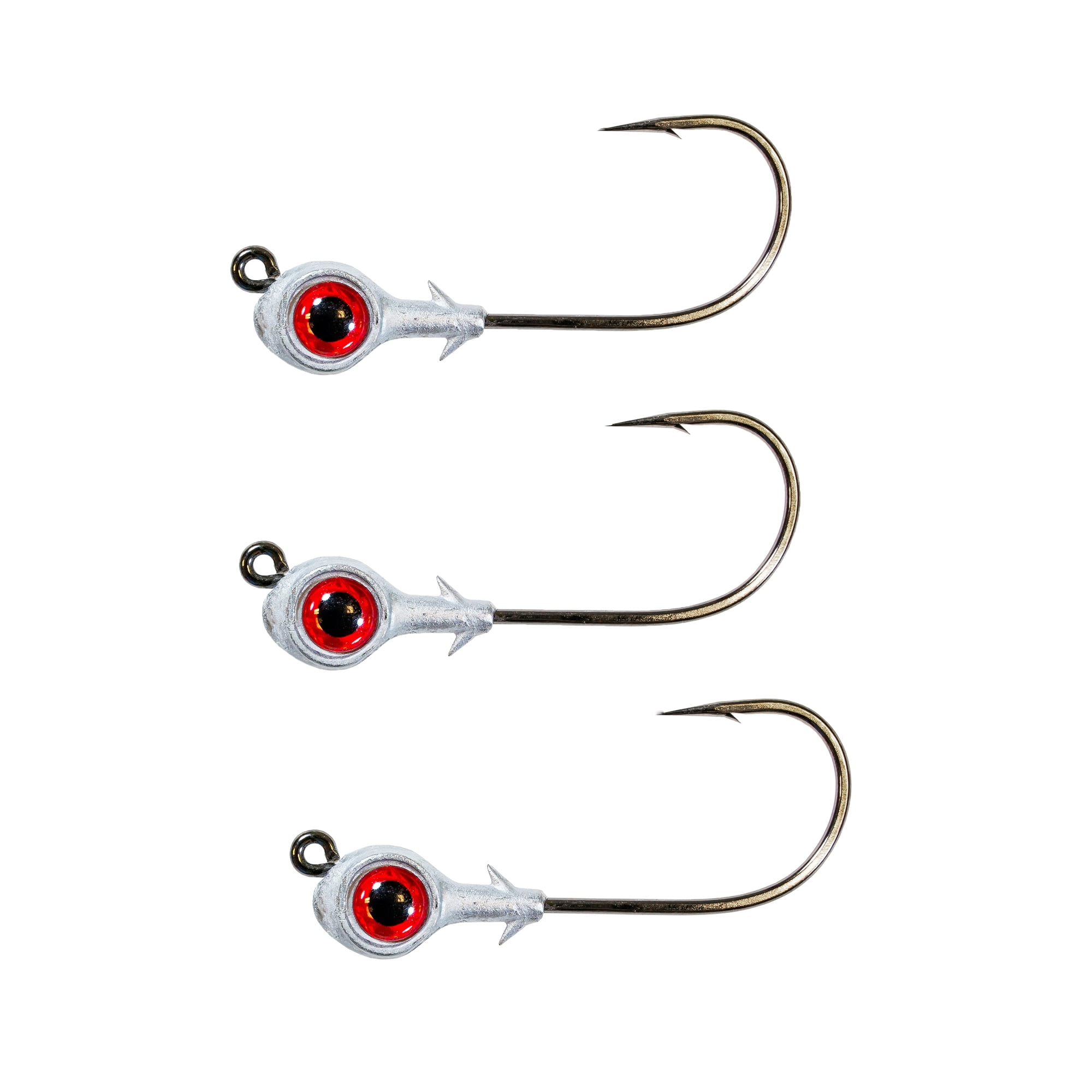 Z Man Redfish Eye Jighead 3/16oz Red 3pk - Walmart.com