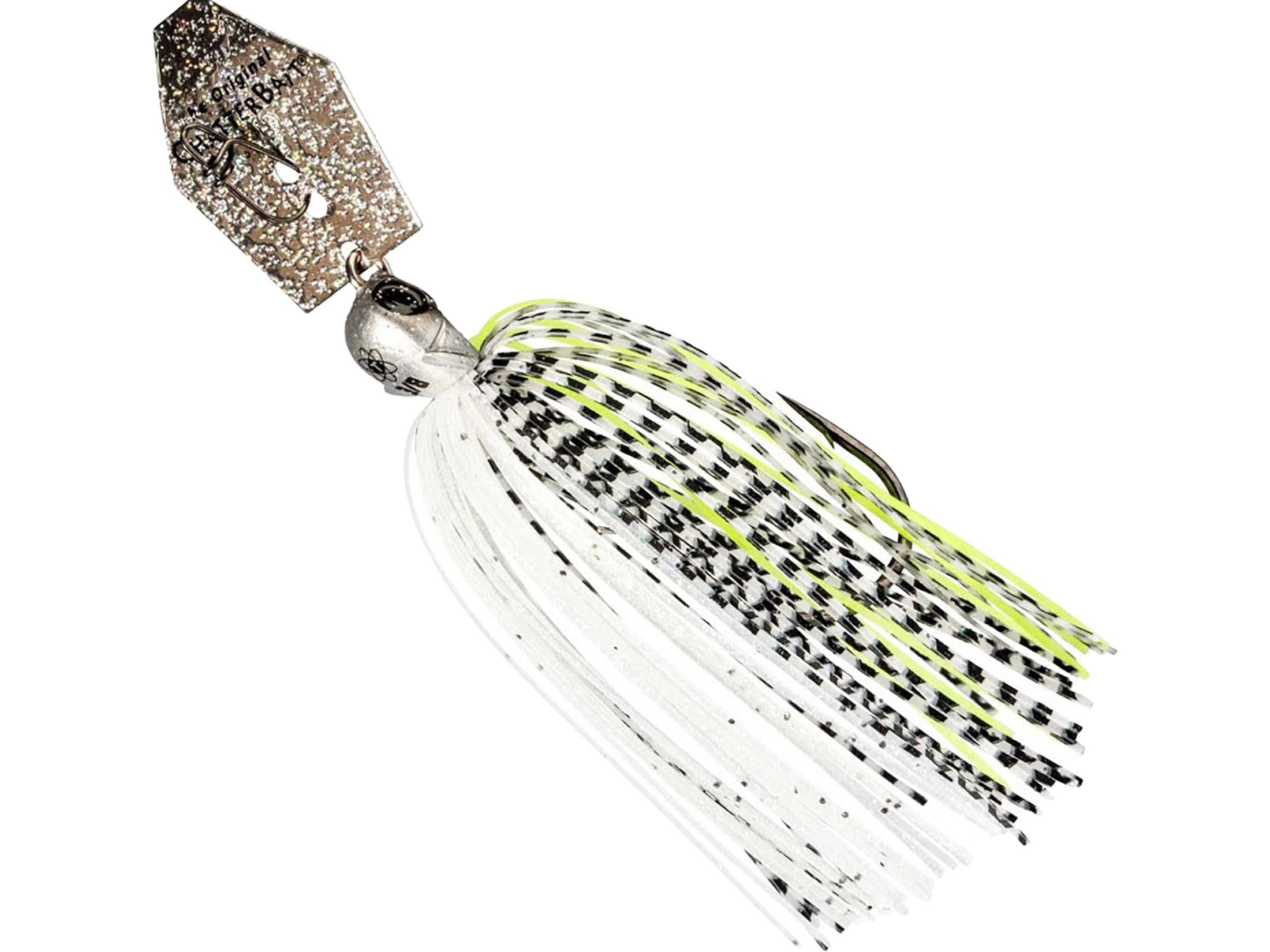 Z-Man Tungsten Chatterbait Elite EVO Bladed Jig Glitter Bomb 3/8 oz ...