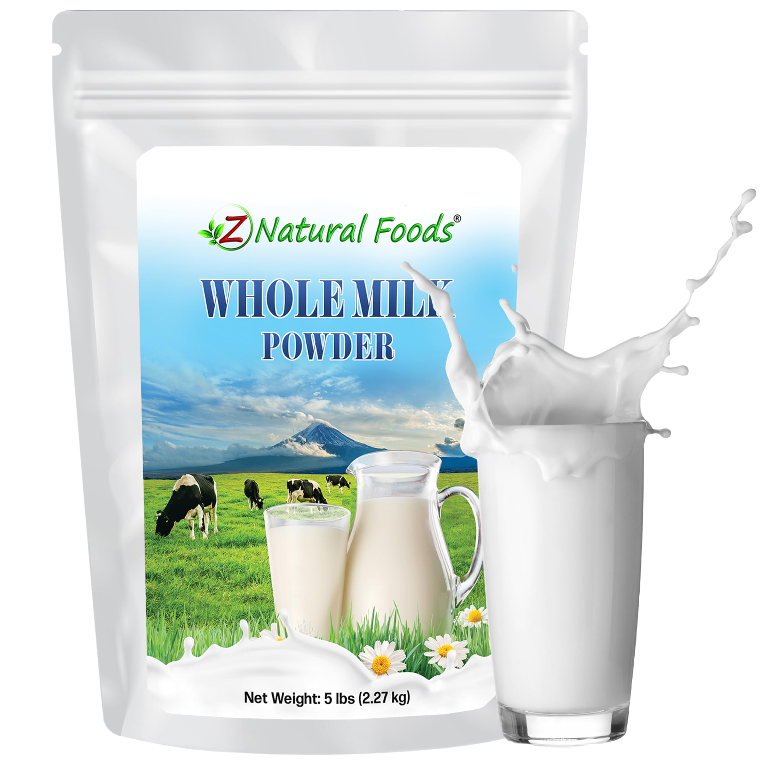 Z Natural Foods Premium GGA1 Whole Milk Powder - Powdered Milk for ...