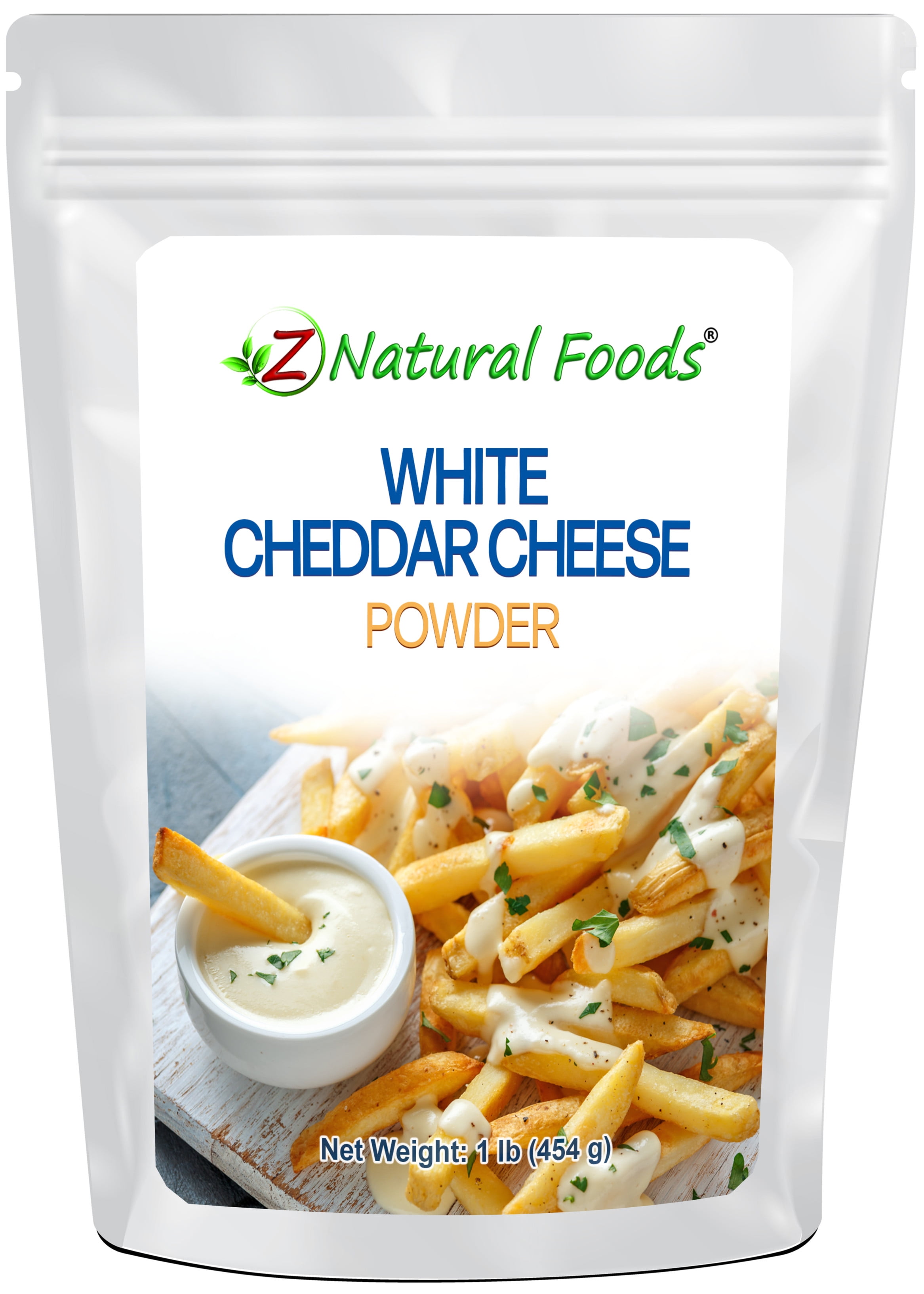 Z Natural Foods White Cheddar Cheese Powder, 1 lb, Non-GMO, Gluten-Free ...
