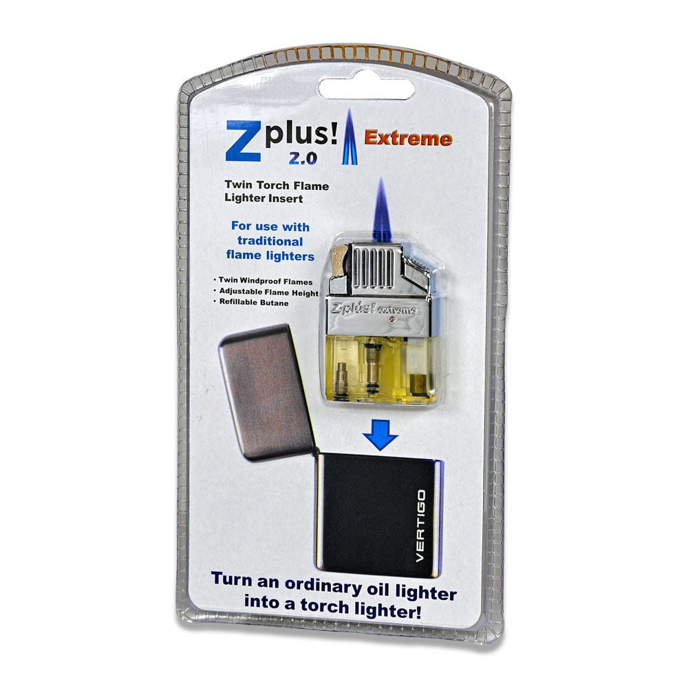 Z-Plus 2.0 Extreme Double Torch Flame Lighter Insert - Walmart.com