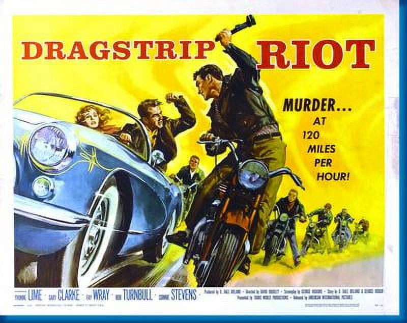 Z Posters Dragstrip Riot Movie 11inx17in Mini Poster 11x17 poster Color ...