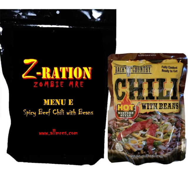 Z-Ration – Menu E MRE Delicious (Shelf Stable) Peanut Butter & Jelly ...