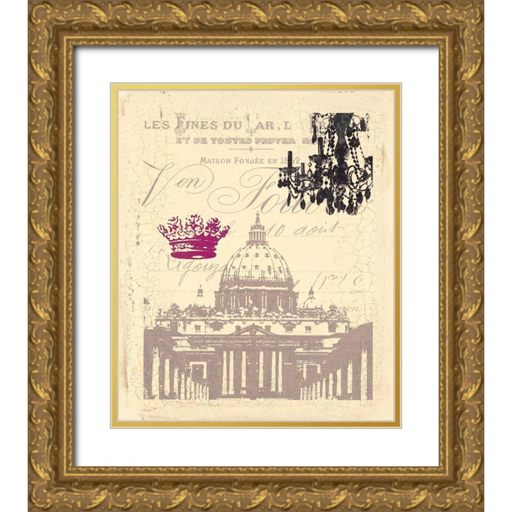 Z Studio 20x23 Gold Ornate Wood Framed with Double Matting Museum Art Print Titled - WORLD TOUR ...