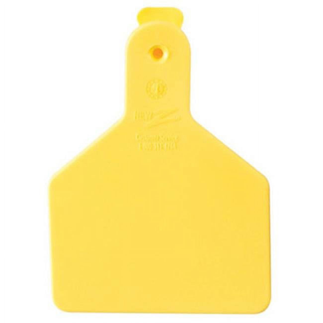 Z Tags 25 Count 1-Piece Blank Tags for Calves, Yellow - Walmart.com