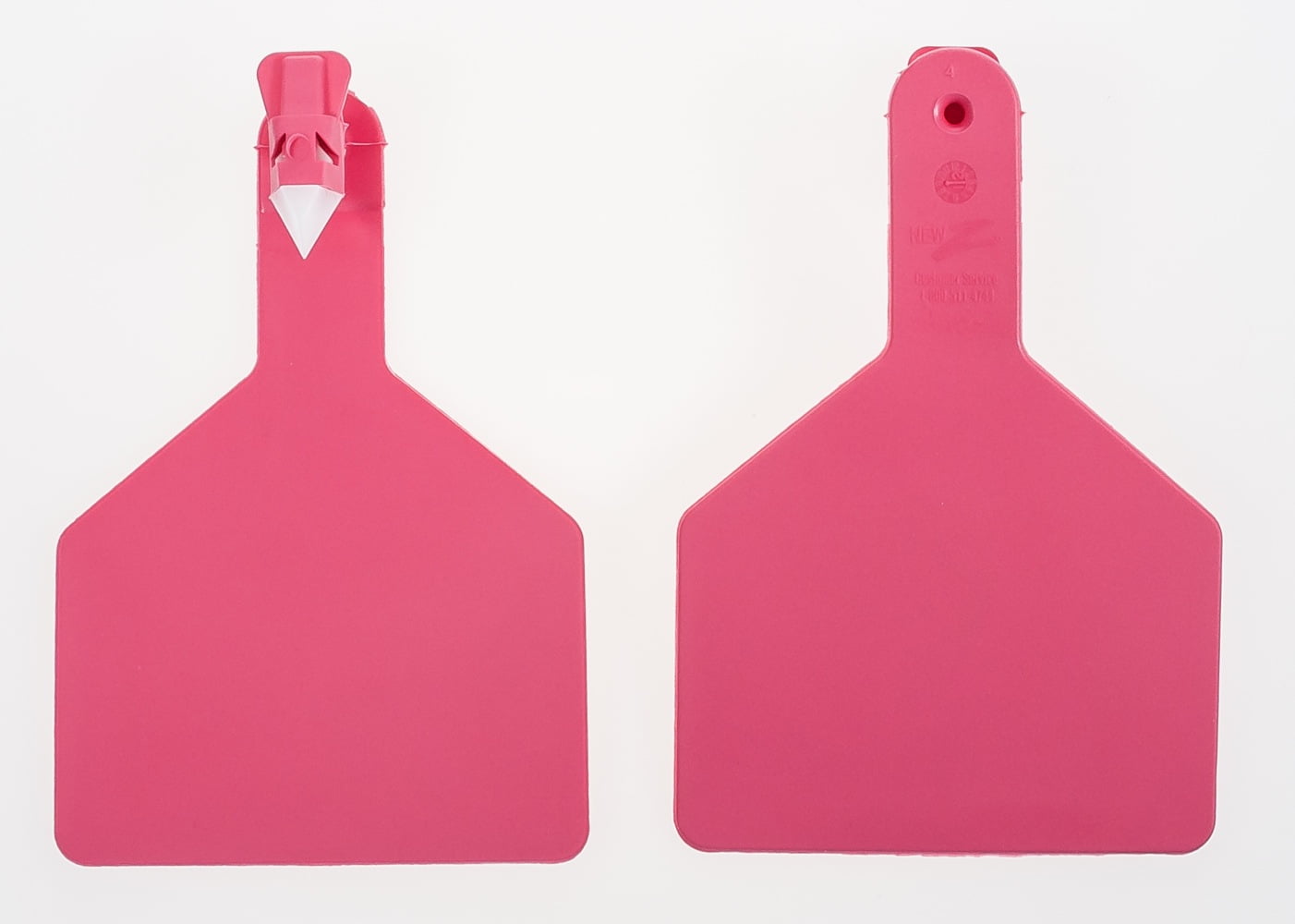 Z Tags 25 Count 1-Piece Blank Tags for Cows, Pink - Walmart.com