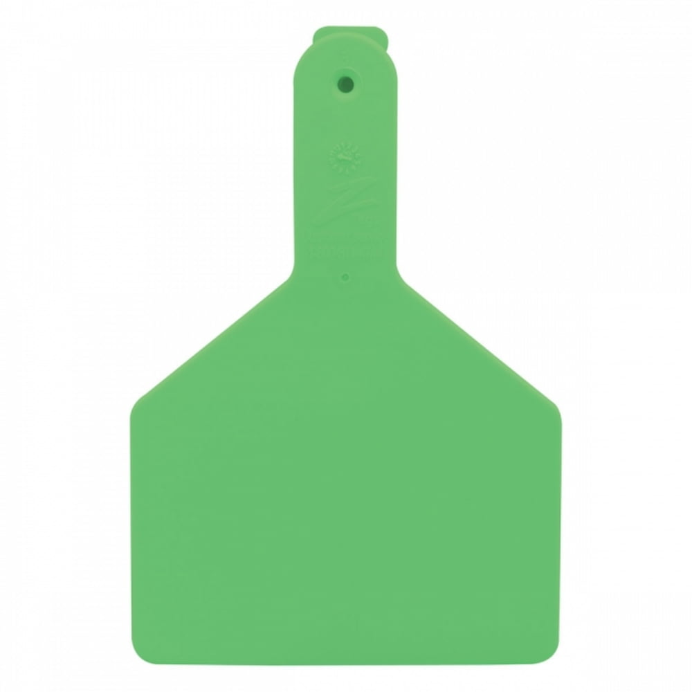 Z Tags Cow, Blank (25) Color: Green - Walmart.com