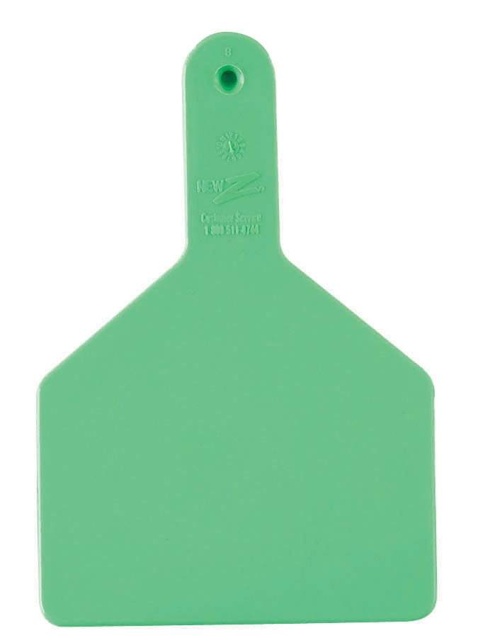 Z Tags Cow, Blank (25) Color: Green - Walmart.com