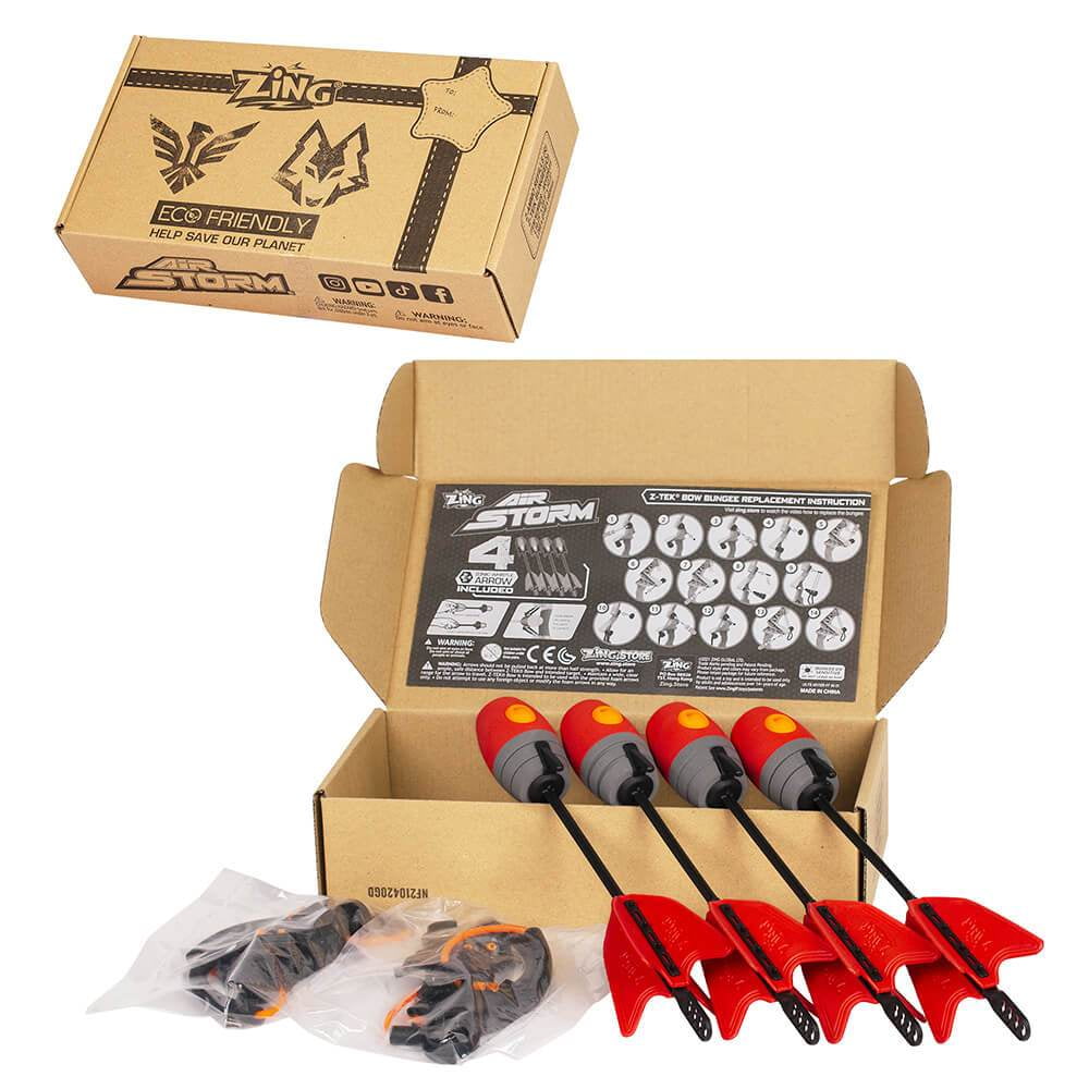 Z-Tek Bow - 2 Pairs of Bungee and 4 Arrows - Walmart.com