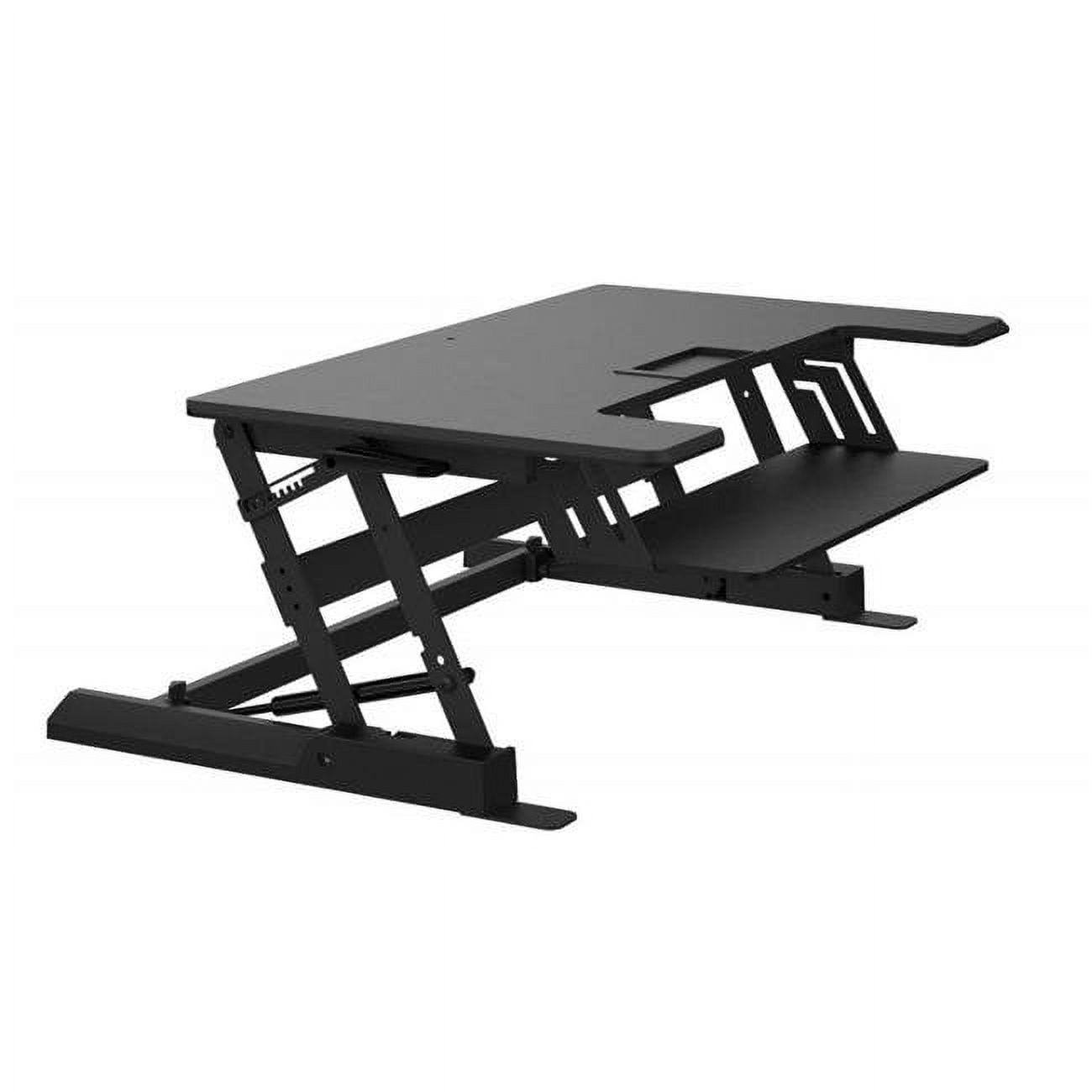 Z Type Elevating Sit or Standing Computer Monitor Desk Riser - Walmart.com