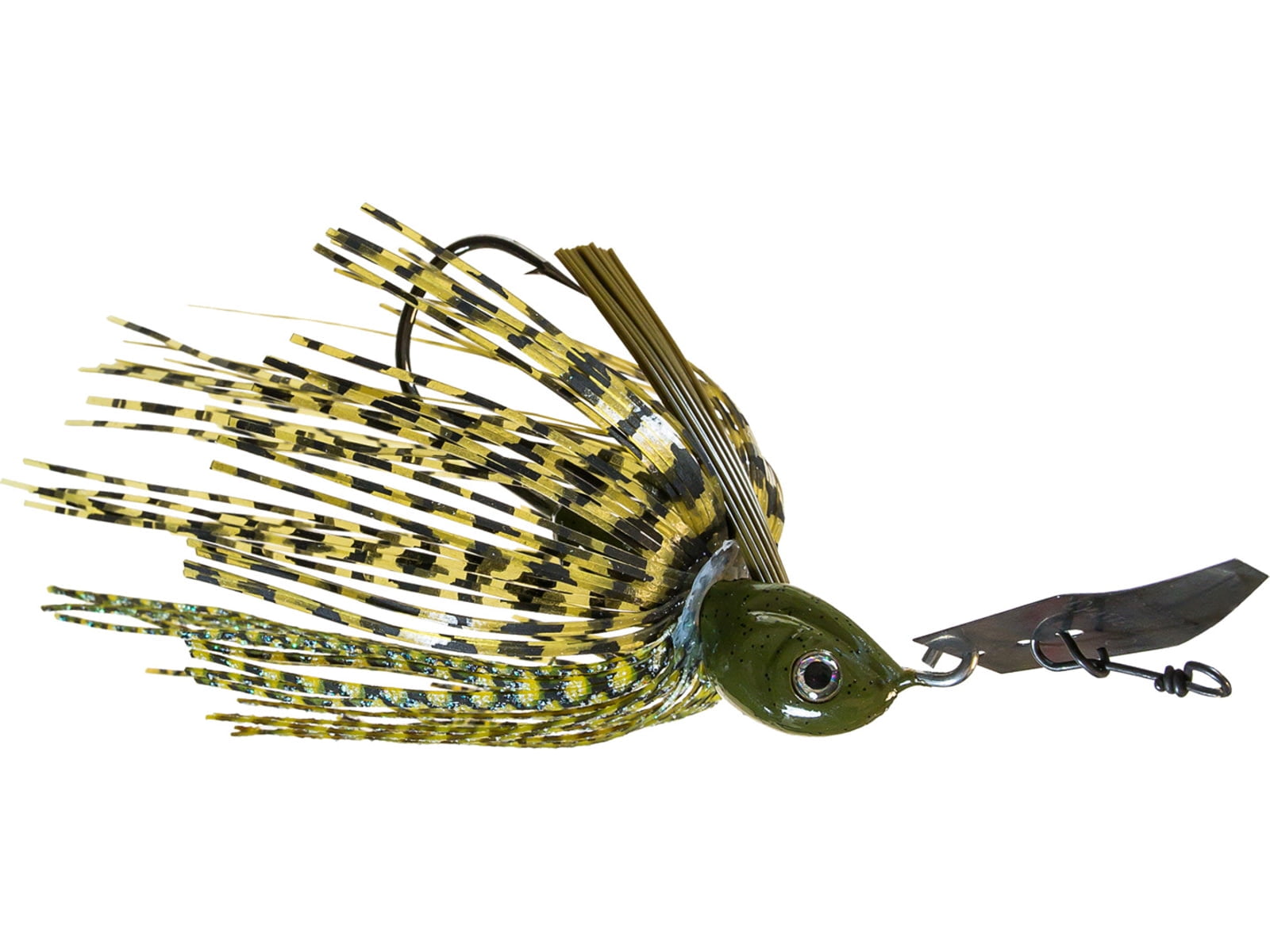 Z-man Project Z Chatterbait Weedless Jig, 1/2oz, Dark Green Pumpkin ...