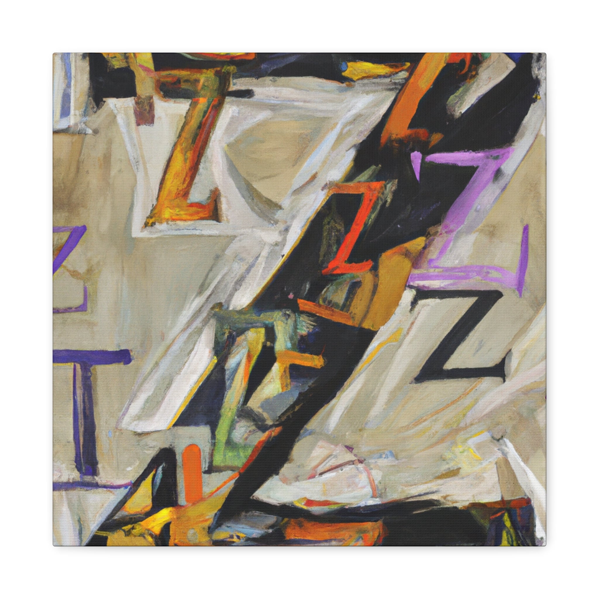 "Z's Expressionist Dream" - Canvas - Walmart.com