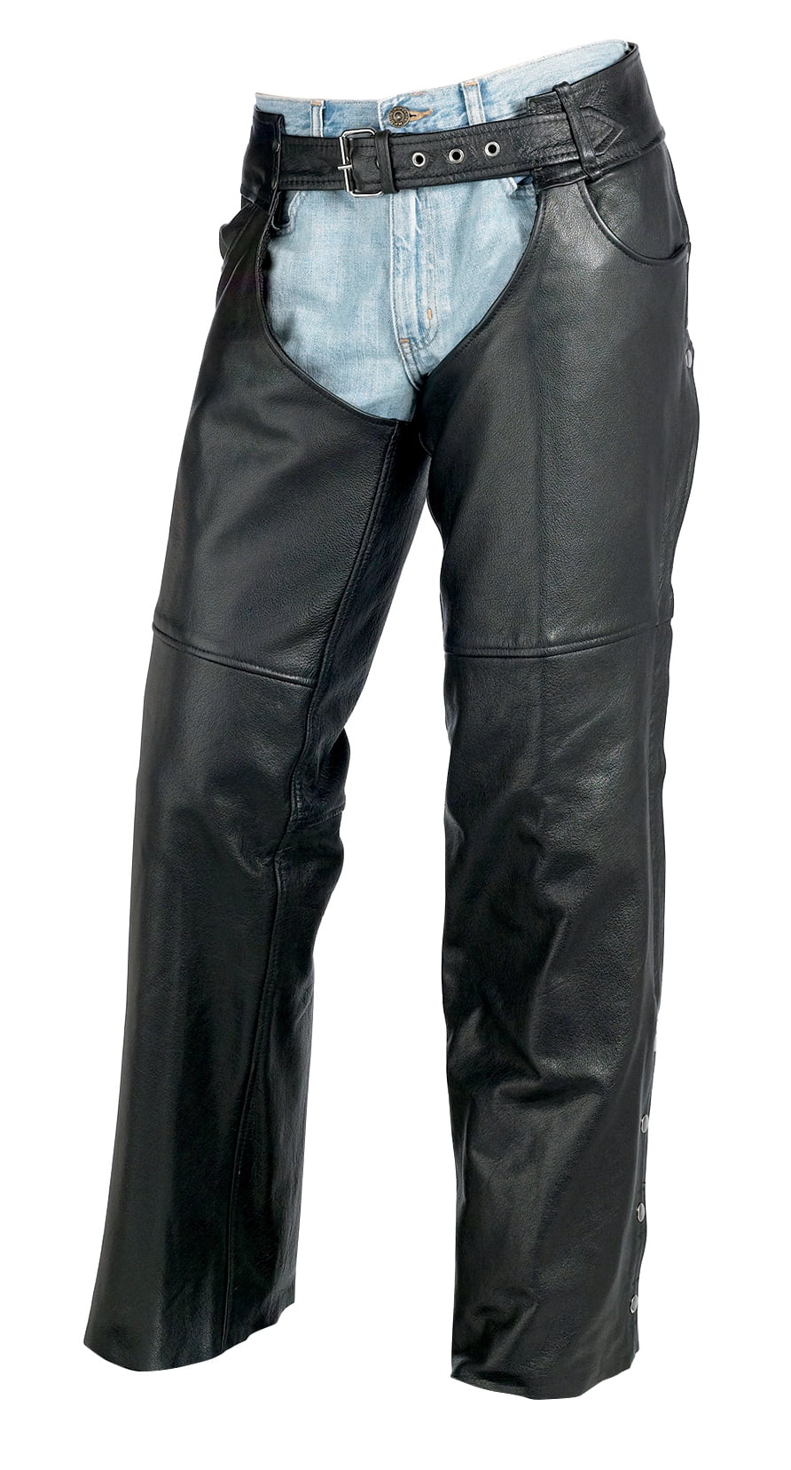 Z1R Carbine Mens Leather Chaps Black XL - Walmart.com