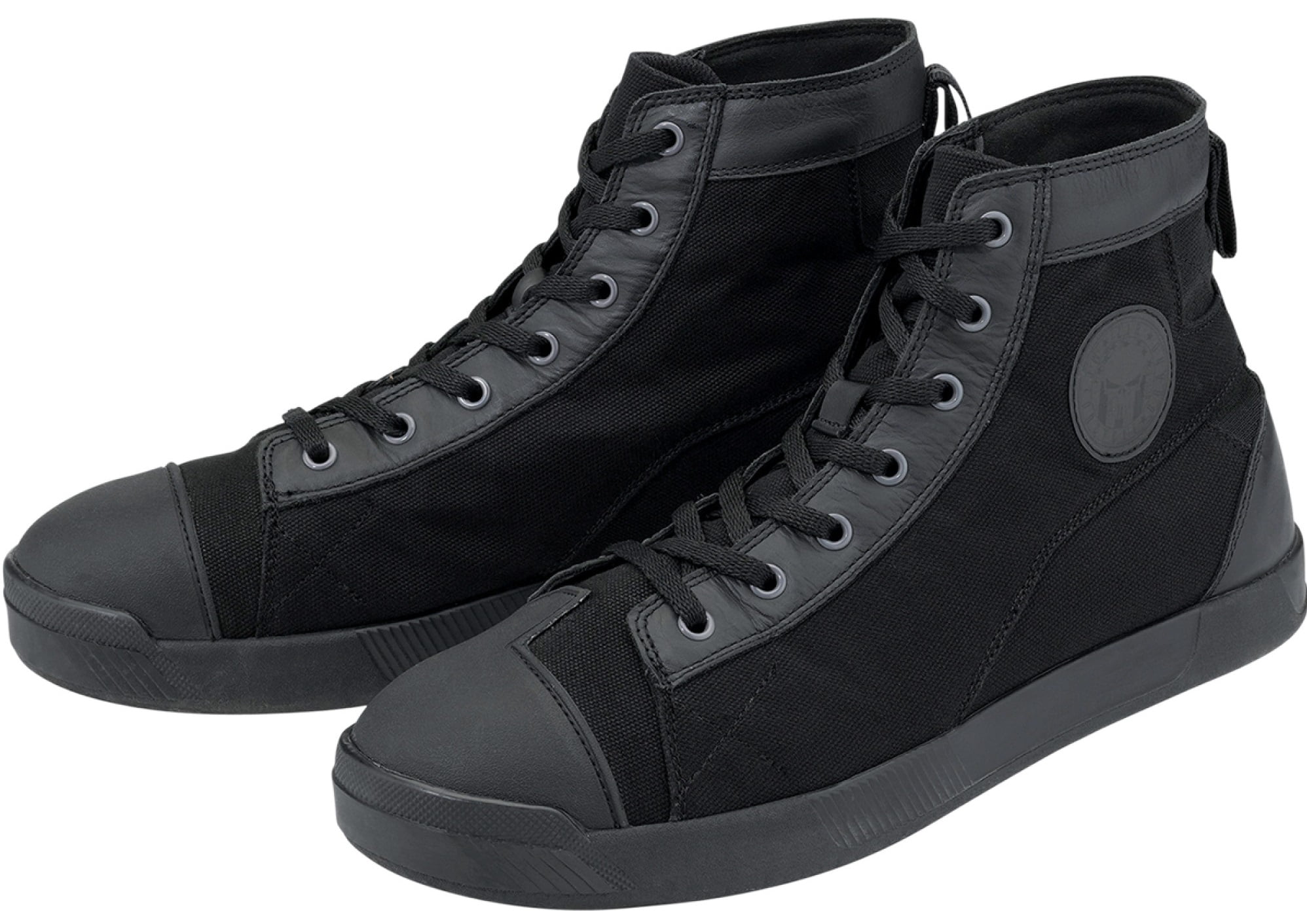 Z1R Black Rubber Motorcycle Boots 9.5 USA for Men - Walmart.com