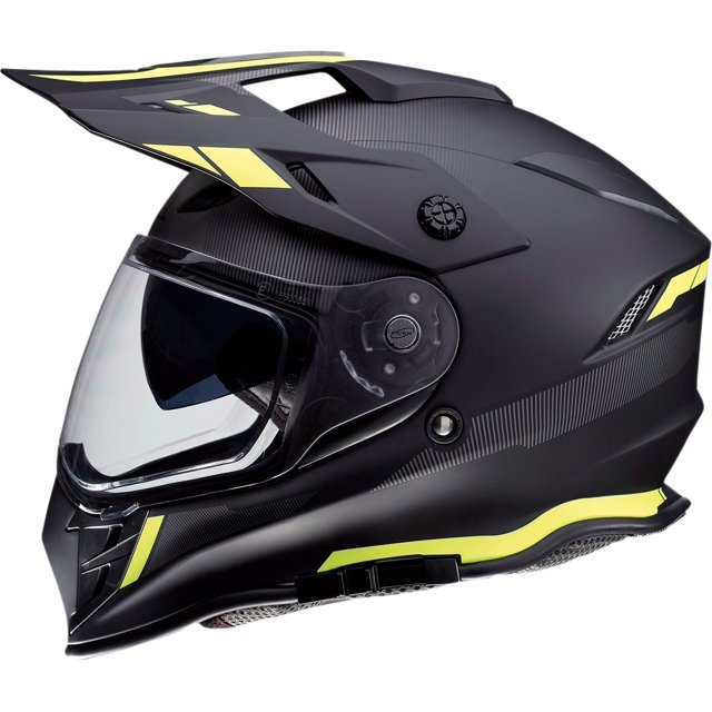 Z1R Range Uptake Dual Sport Helmet Black/Hi-Viz MD - Walmart Business ...
