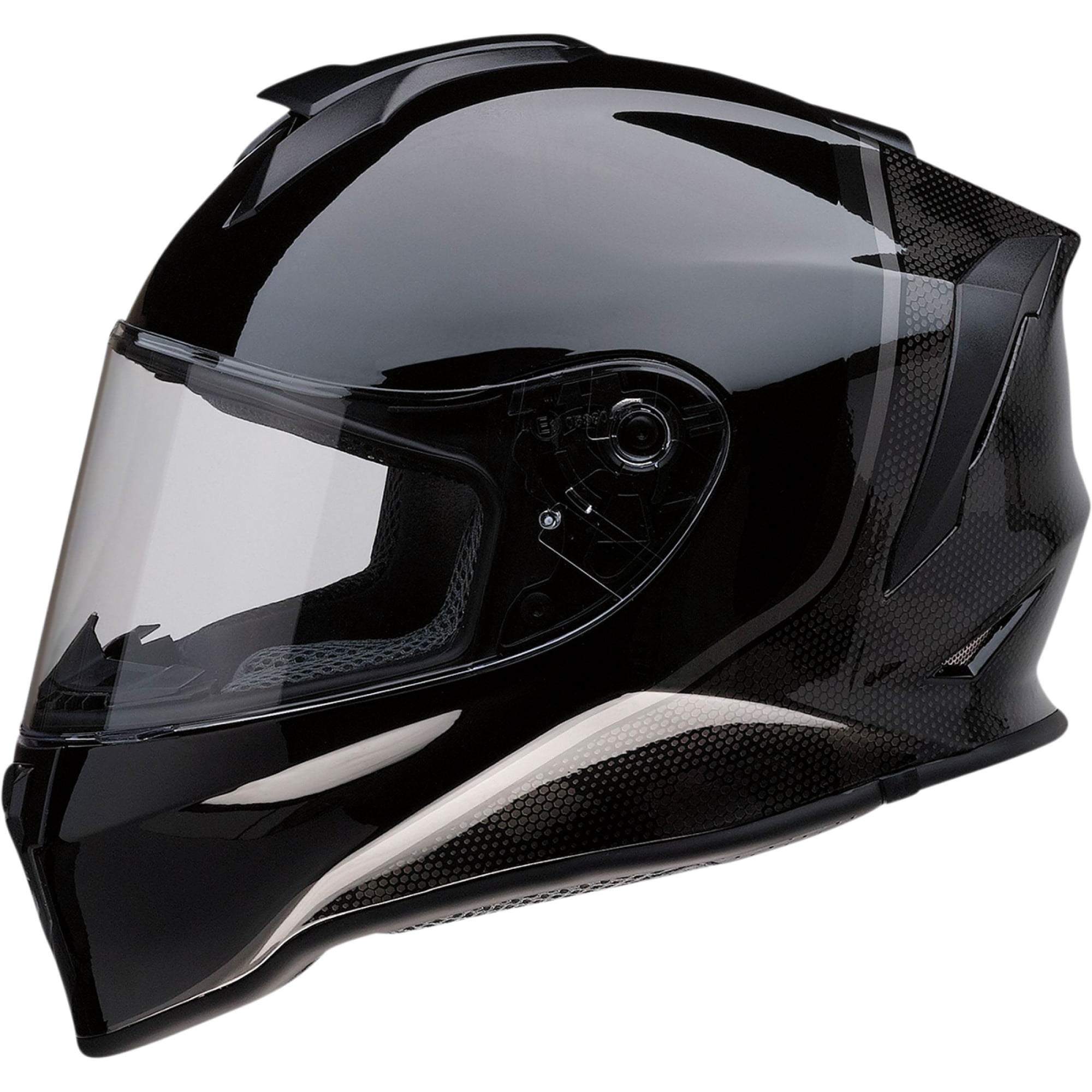 Z1R Warrant Kuda Youth Motorcycle Helmet Black MD - Walmart.com