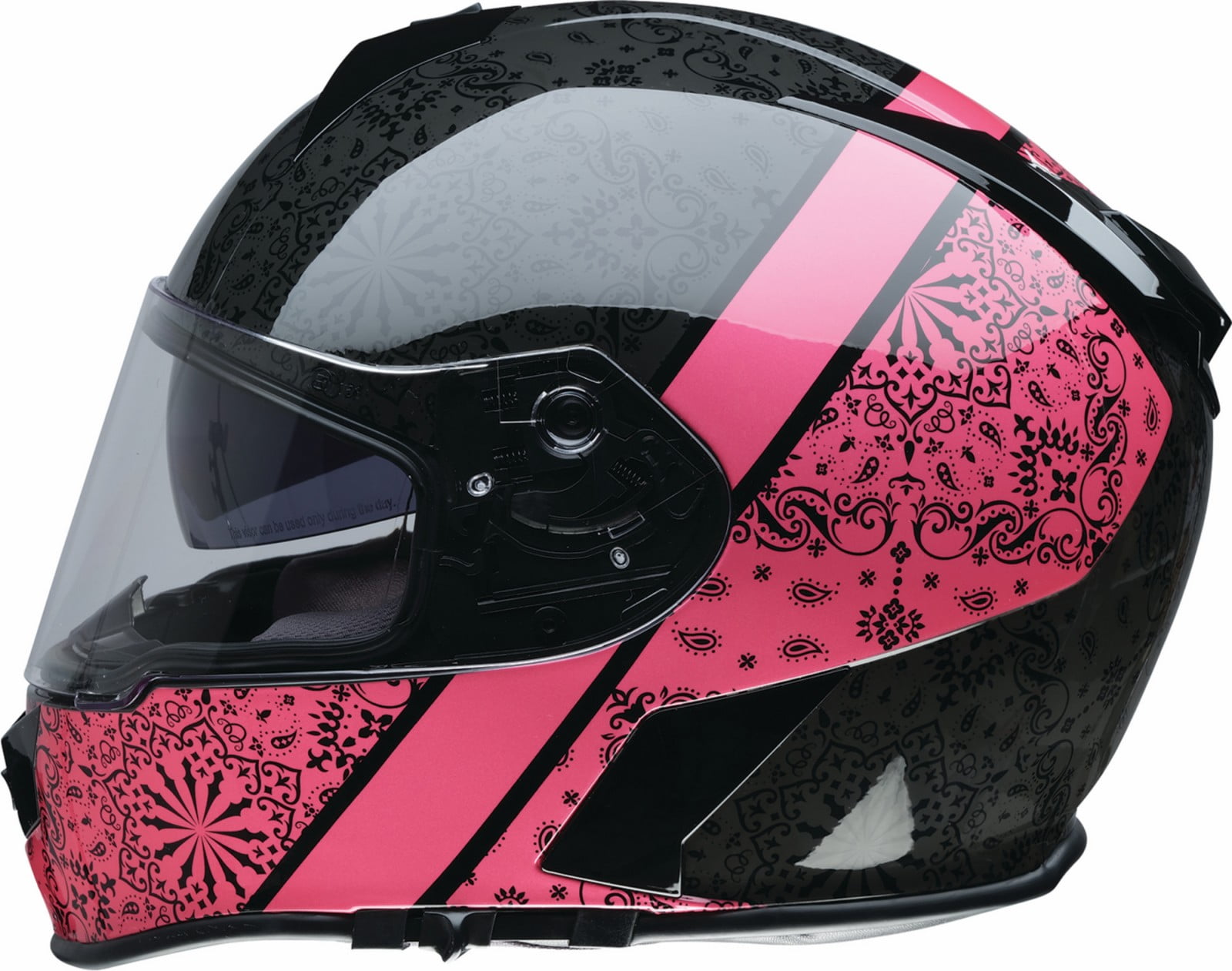 Z1R Warrant PAC Motorcycle Helmet Black/Pink XS - Walmart.com Z1R Warrant PAC Motorcycle Helmet Black/Pink XS - Walmart.com