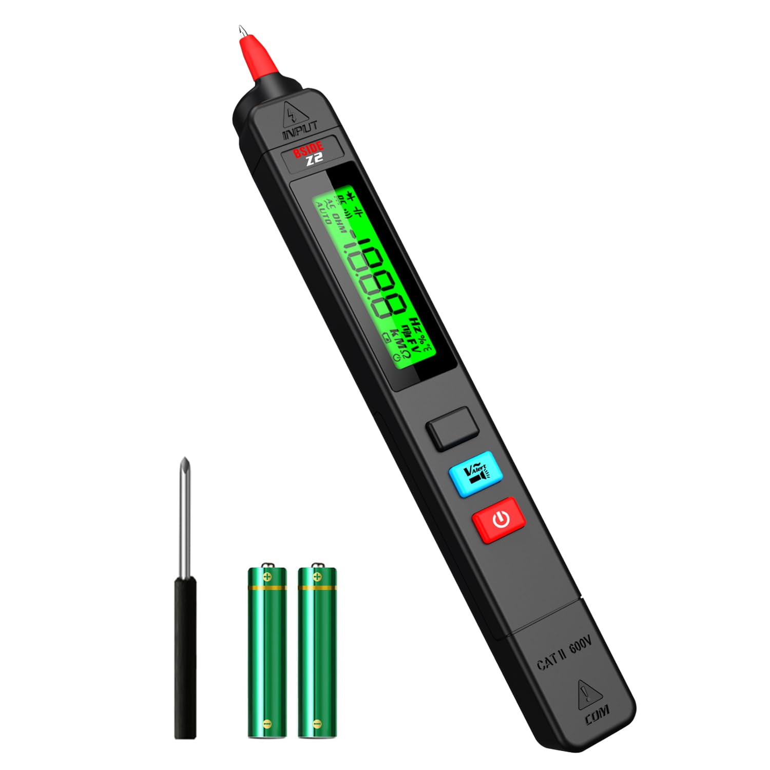 Z2 Non-Contact Voltage Detector Pen AC Voltage Tester, Wireless ...