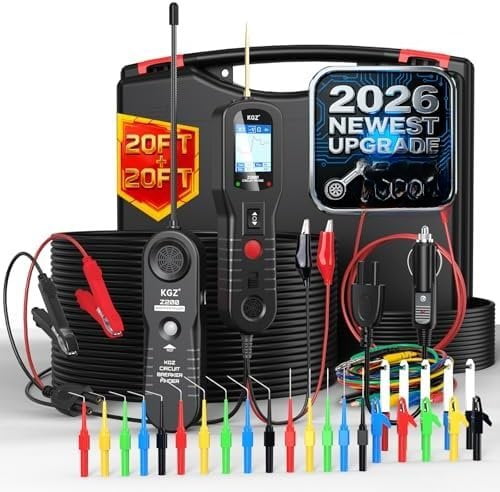 Z200 Automotive Power Circuit Probe Tester with 30 count Probe Kit, 12 ...