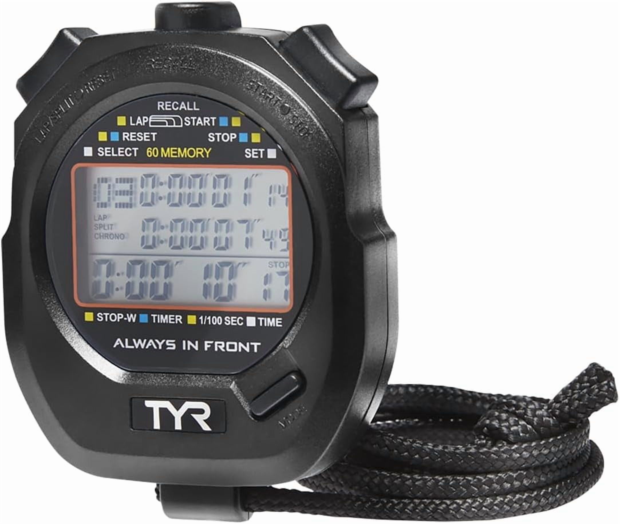 Z200 Stopwatch – Professional Digital Timer with Split Memory, Water ...