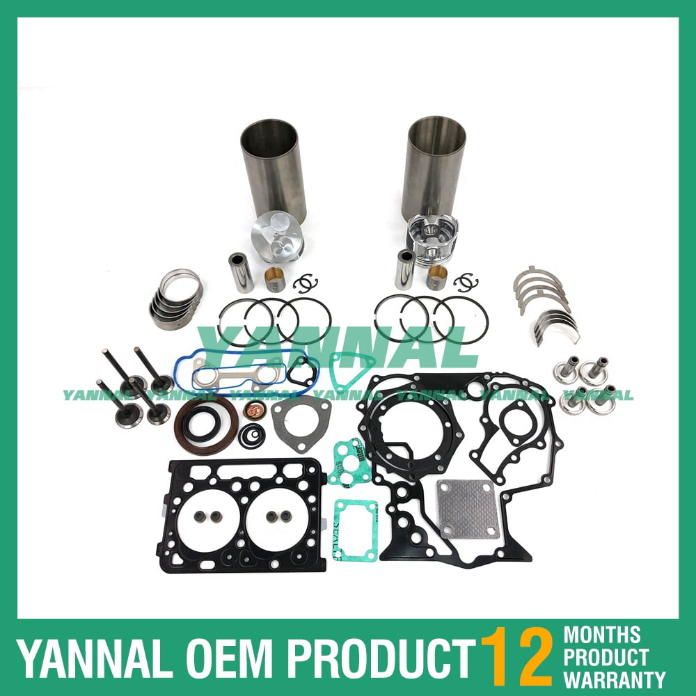 Z500 ZB500 Overhaul Rebuild Kit For Kubota Engine Repair Parts Piston ...