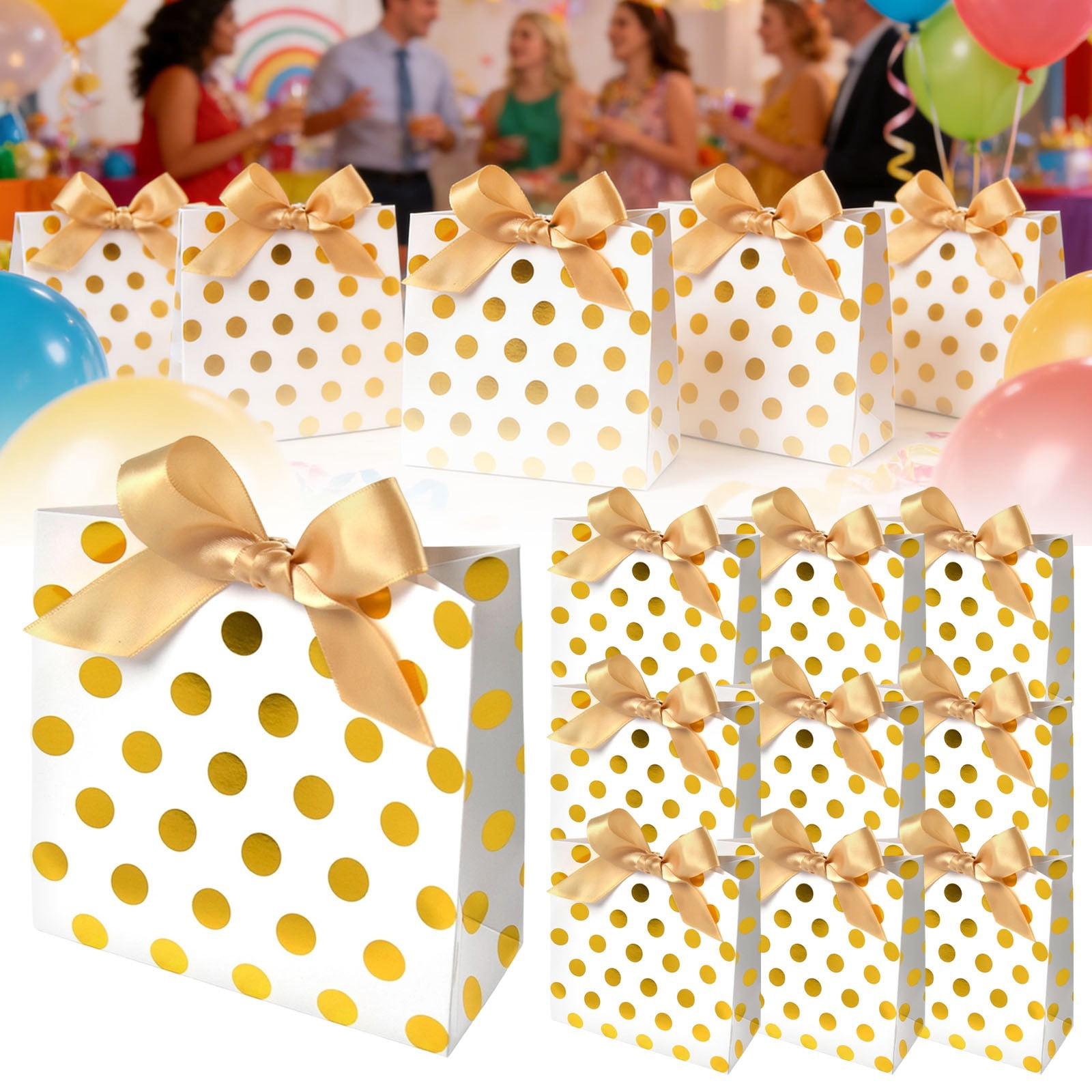 Z52LingLing Decoration 10-Piece Gift-Giving Handheld Bags – Elegant and ...