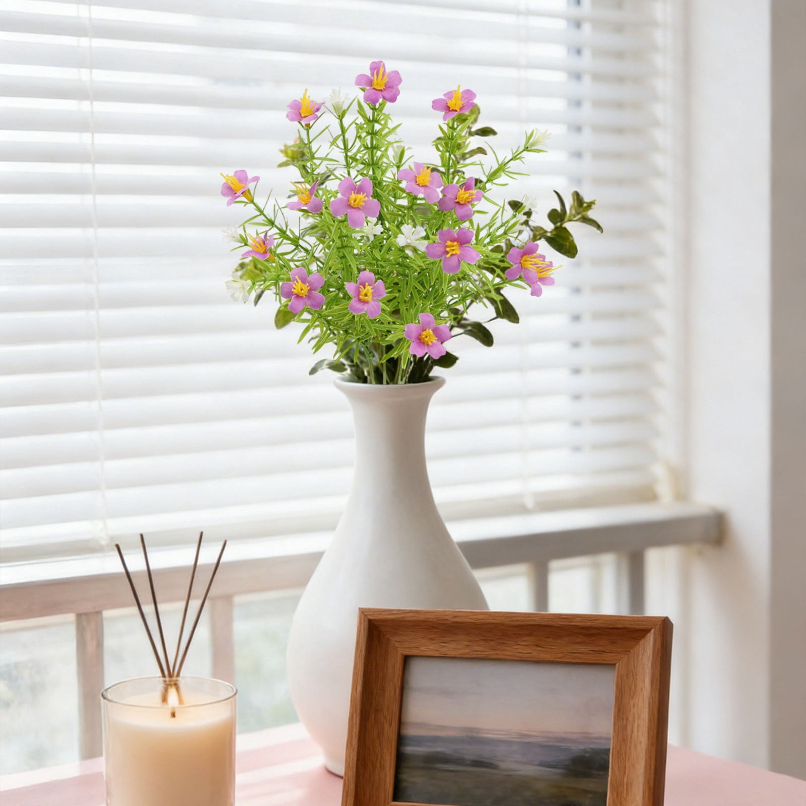 Z52LingLing Decoration 5-Fork Waterweed Daisy with Multiple Colors for ...