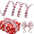 Z52LingLing Decoration Independence Day Ribbon (10mm Width, 10 yards/9 ...