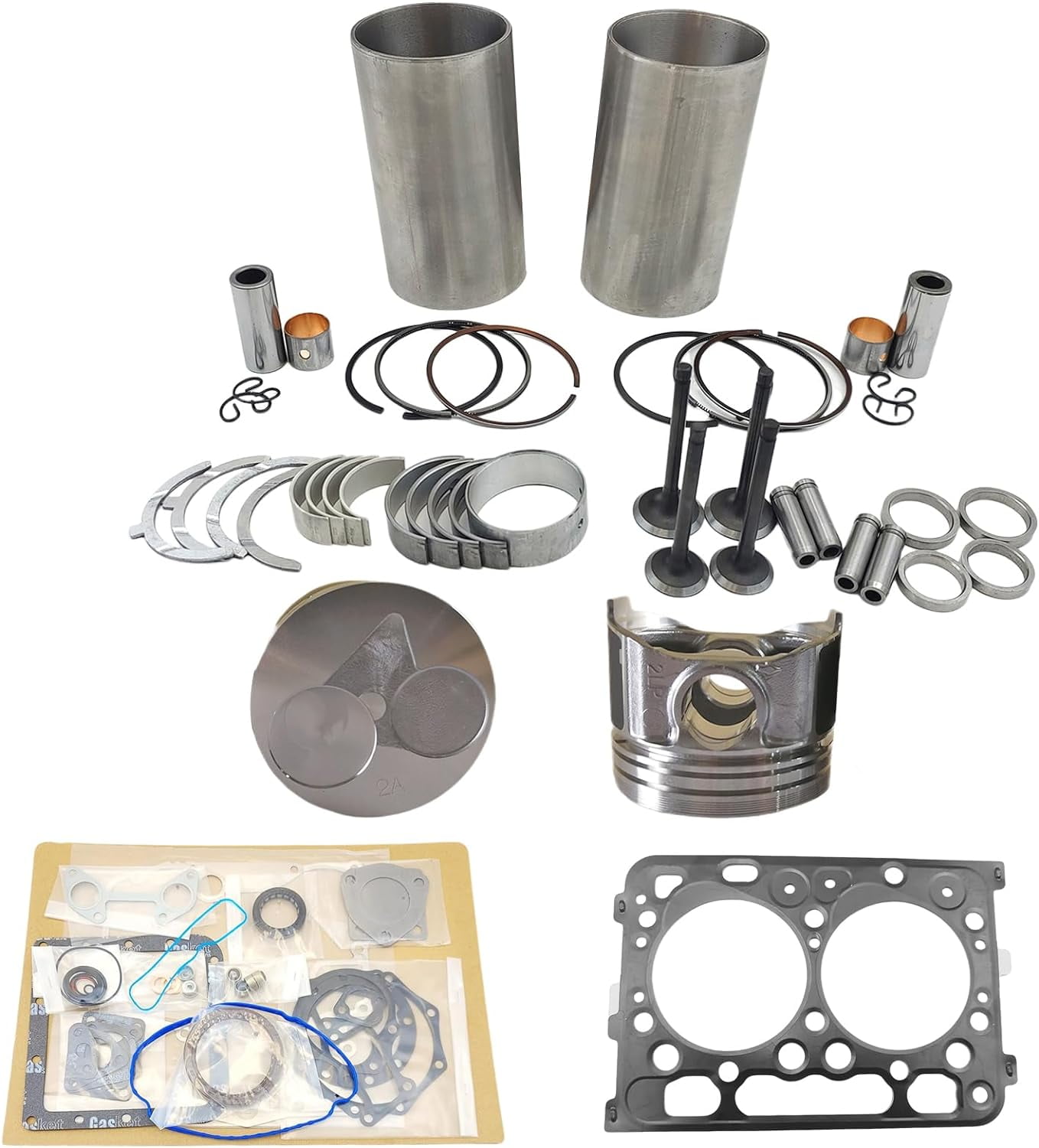 Z602 Engine Overhaul Rebuild Kit For Kubota Z602 Engine Sub-Compact ...