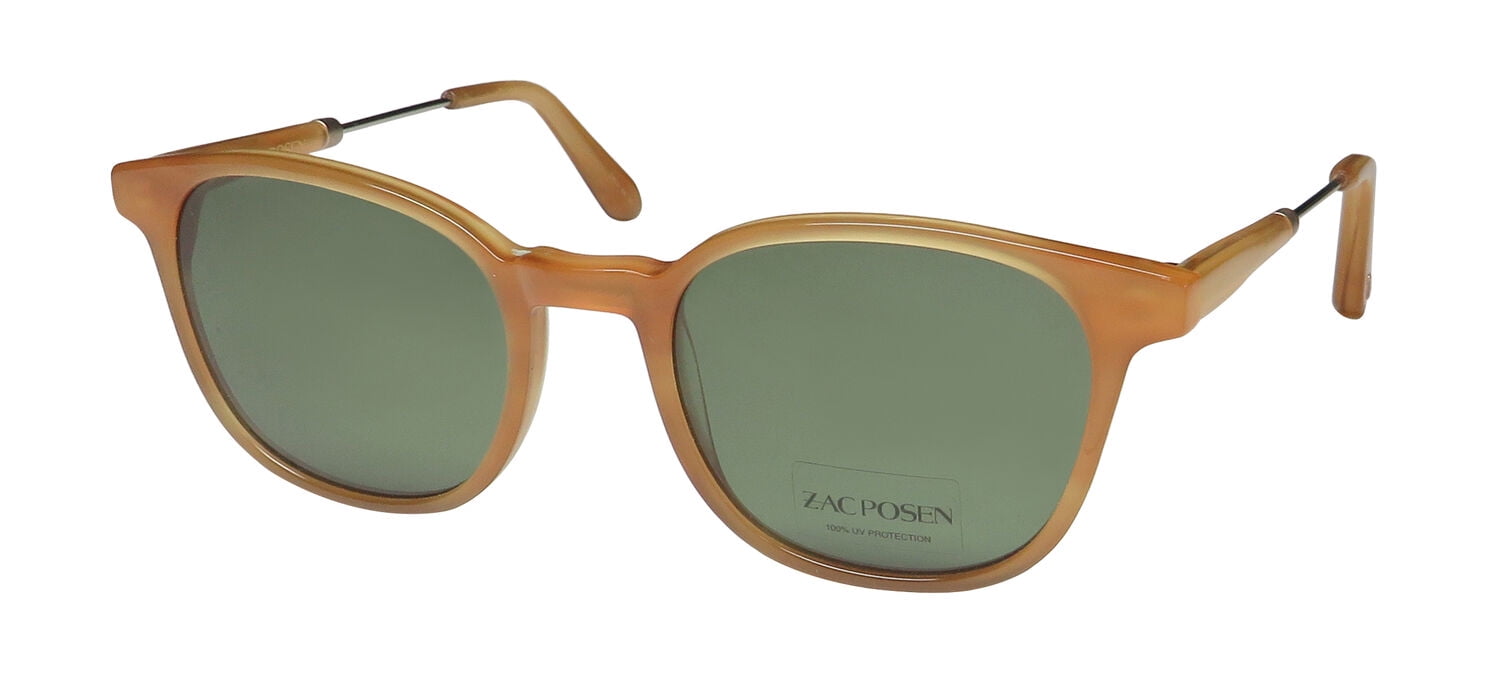 Zac Posen Costello Retro/Vintage Designer Sunglasses, UV Protection, 49 ...