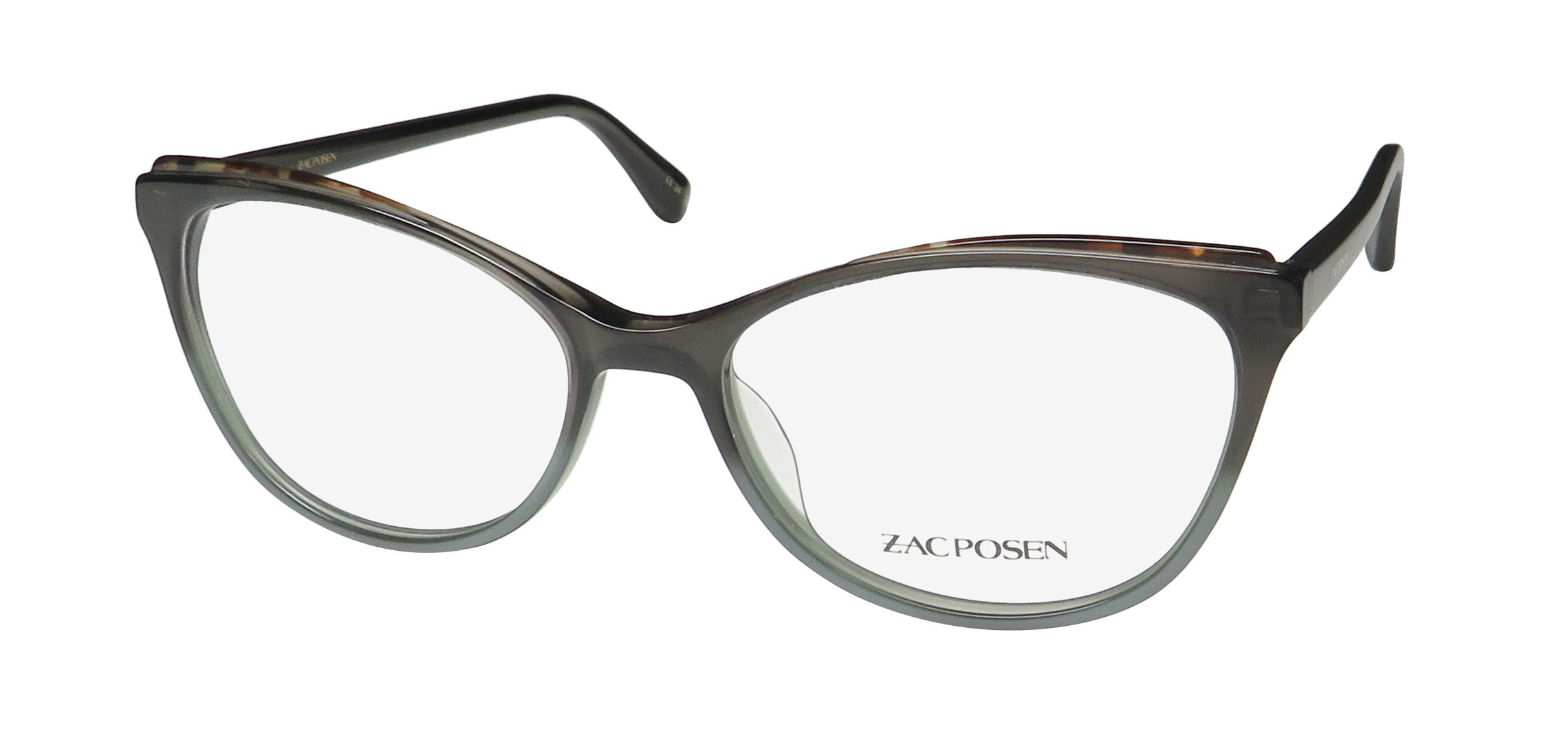 ZAC POSEN PHOEBE CAT EYE LENSES ELEGANT AMERICAN DESIGNER EYEGLASS ...