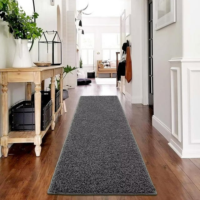 ZACOO 2' x 10' Runner Rug Indoor Soft Fluffy Entryway Runner Rug Anti ...