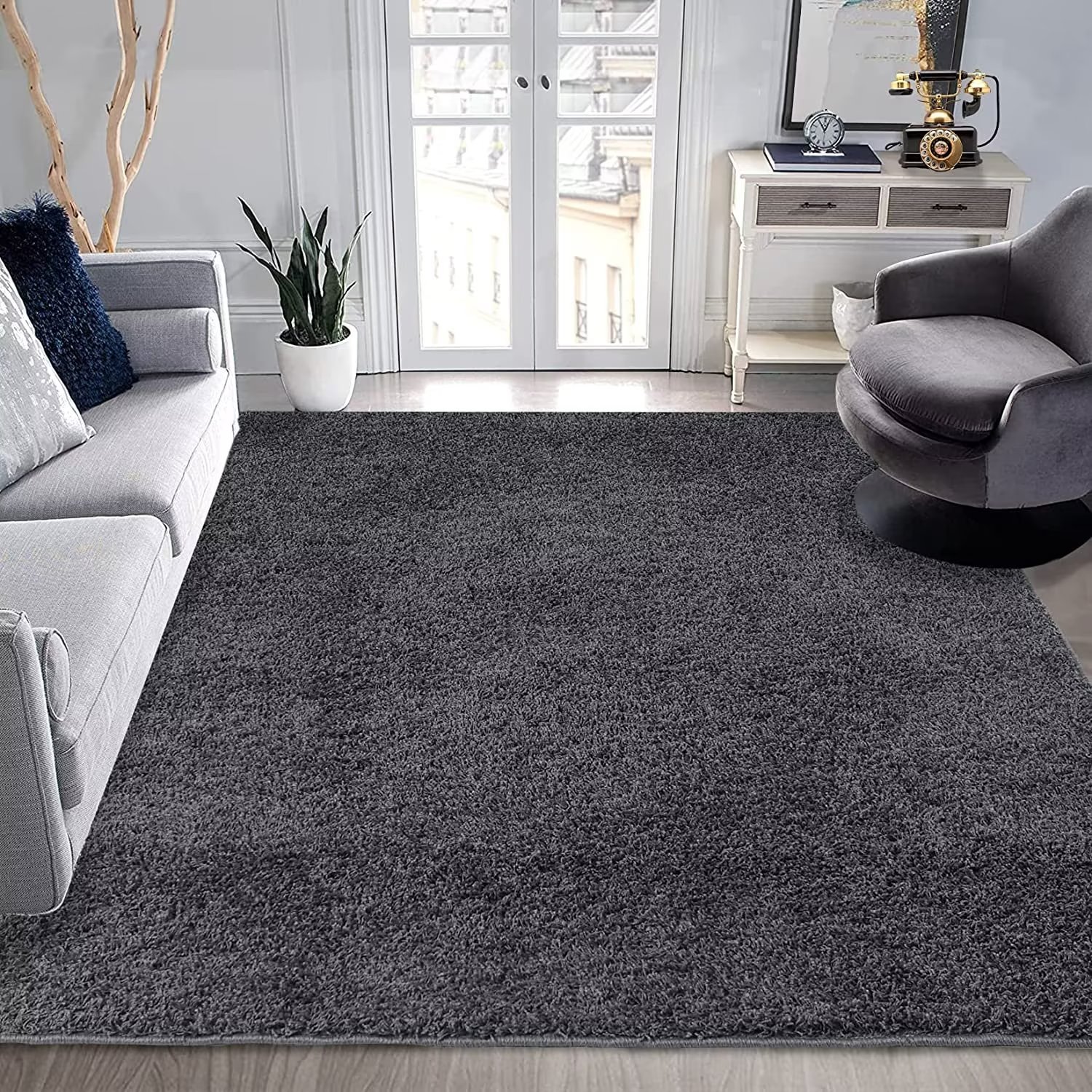 ZACOO 5'x8' Area Rug for Living Room Bedroom Soft Plush Area Rug for ...