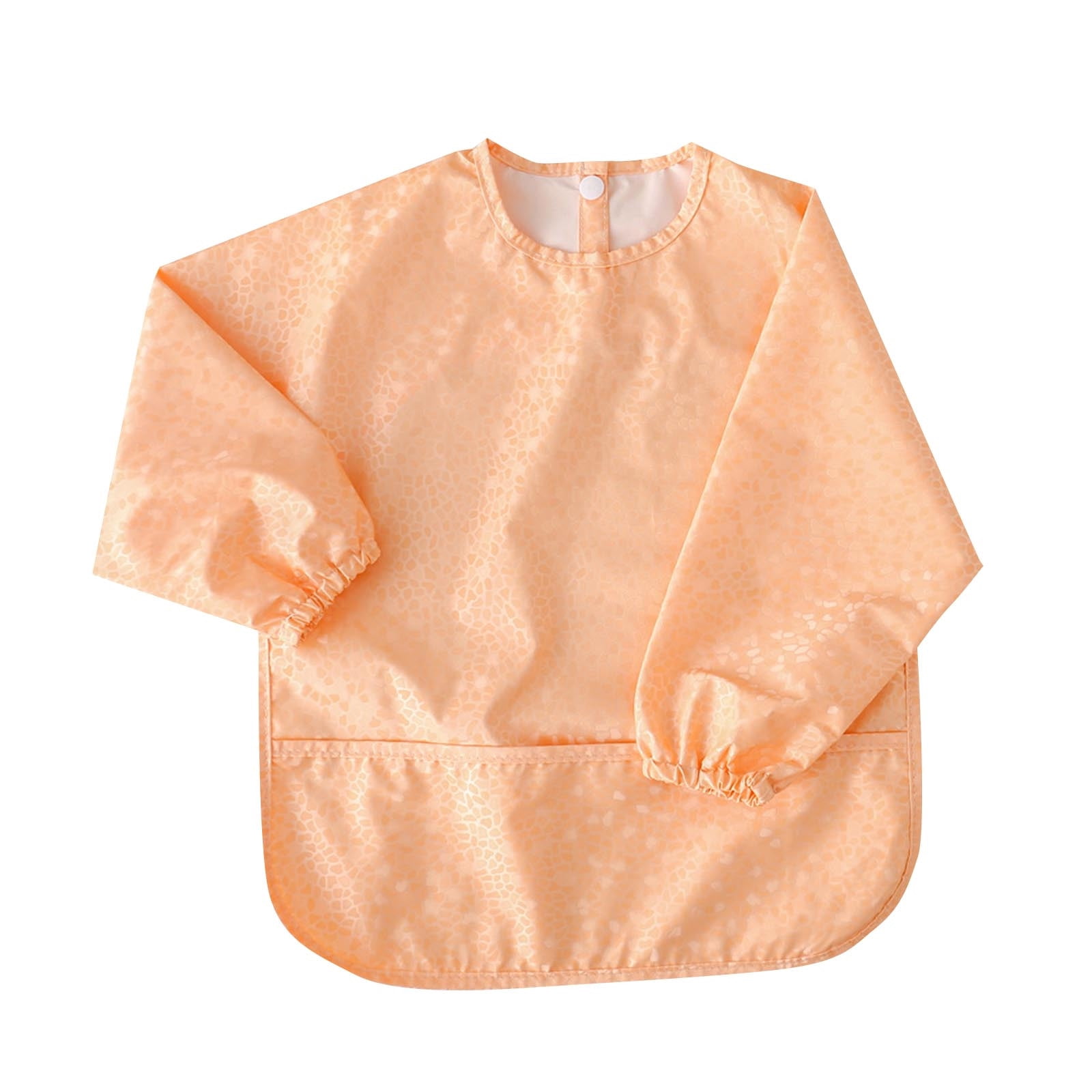 ZACPNCV Baby Bibs for Eating - Waterproof Baby Eating Smock Bib - Long ...