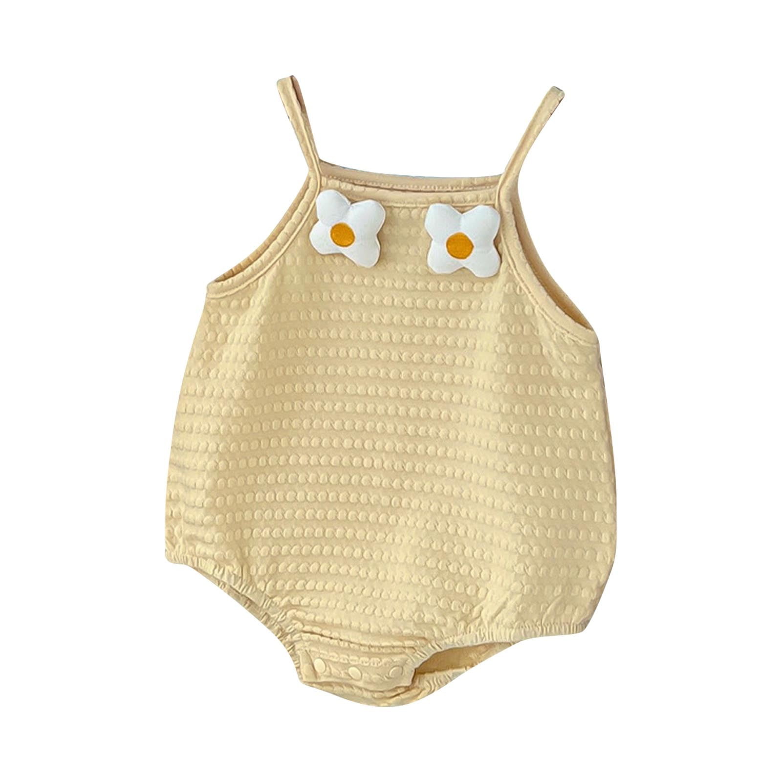 ZACPNCV Baby Sleeveless Onesie Bodysuits Baby Camisole Triangle Bag ...